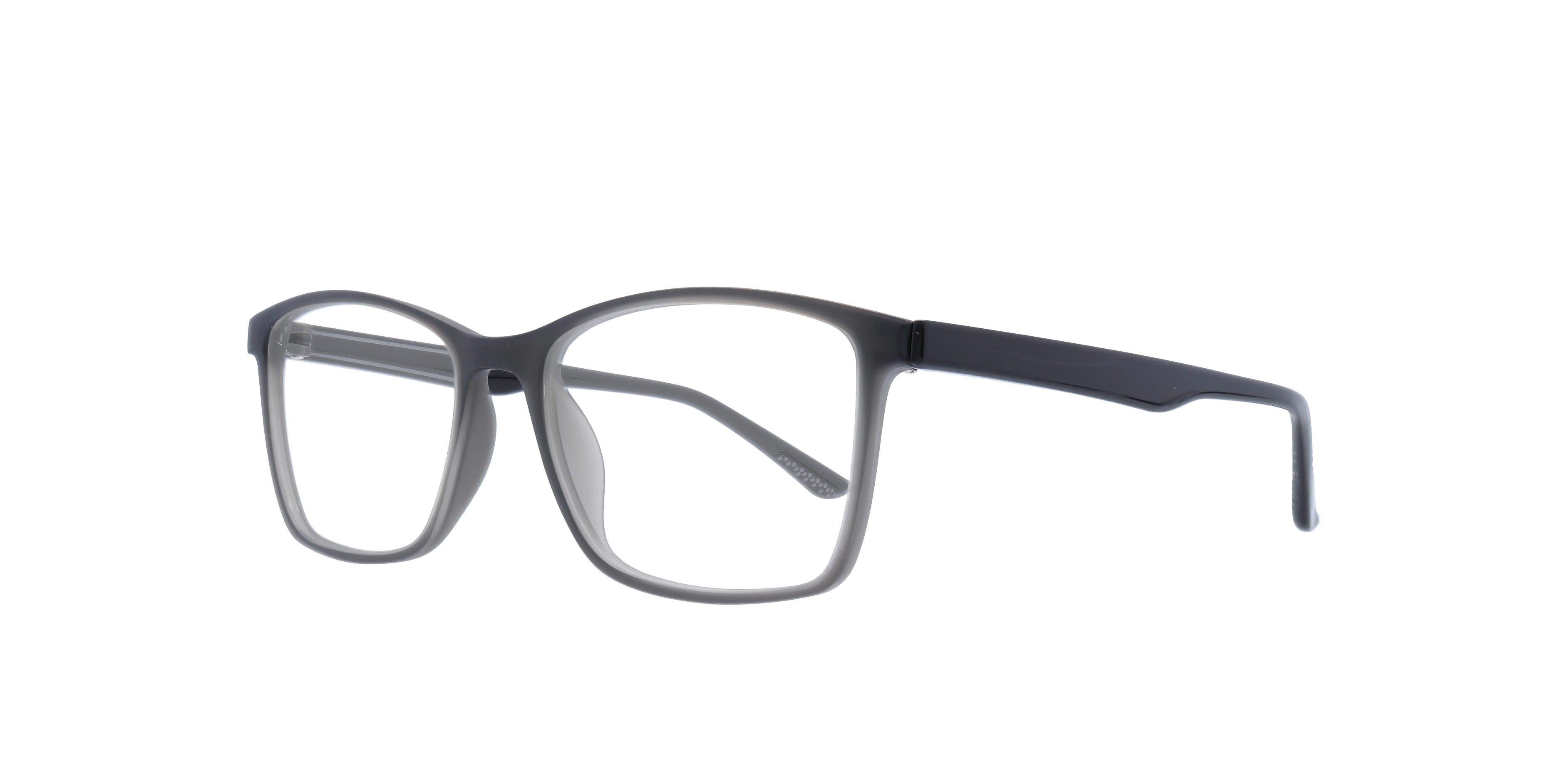Glasses Direct ™ -Kennedy Rectangle Dark Grey Full Rim Eyeglasses