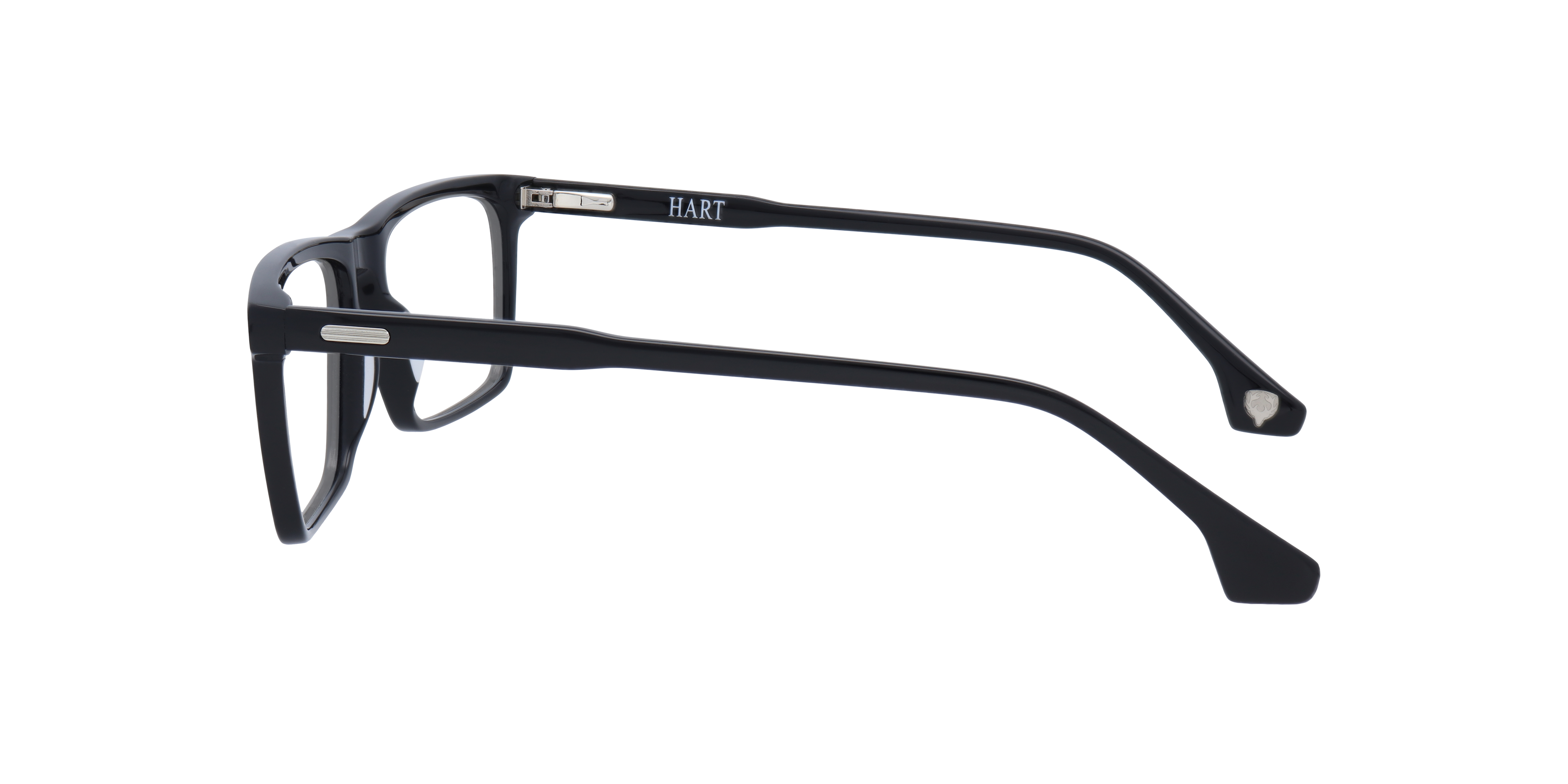 Glasses Direct ™ -Gavin Rectangle Black Glasses for Men