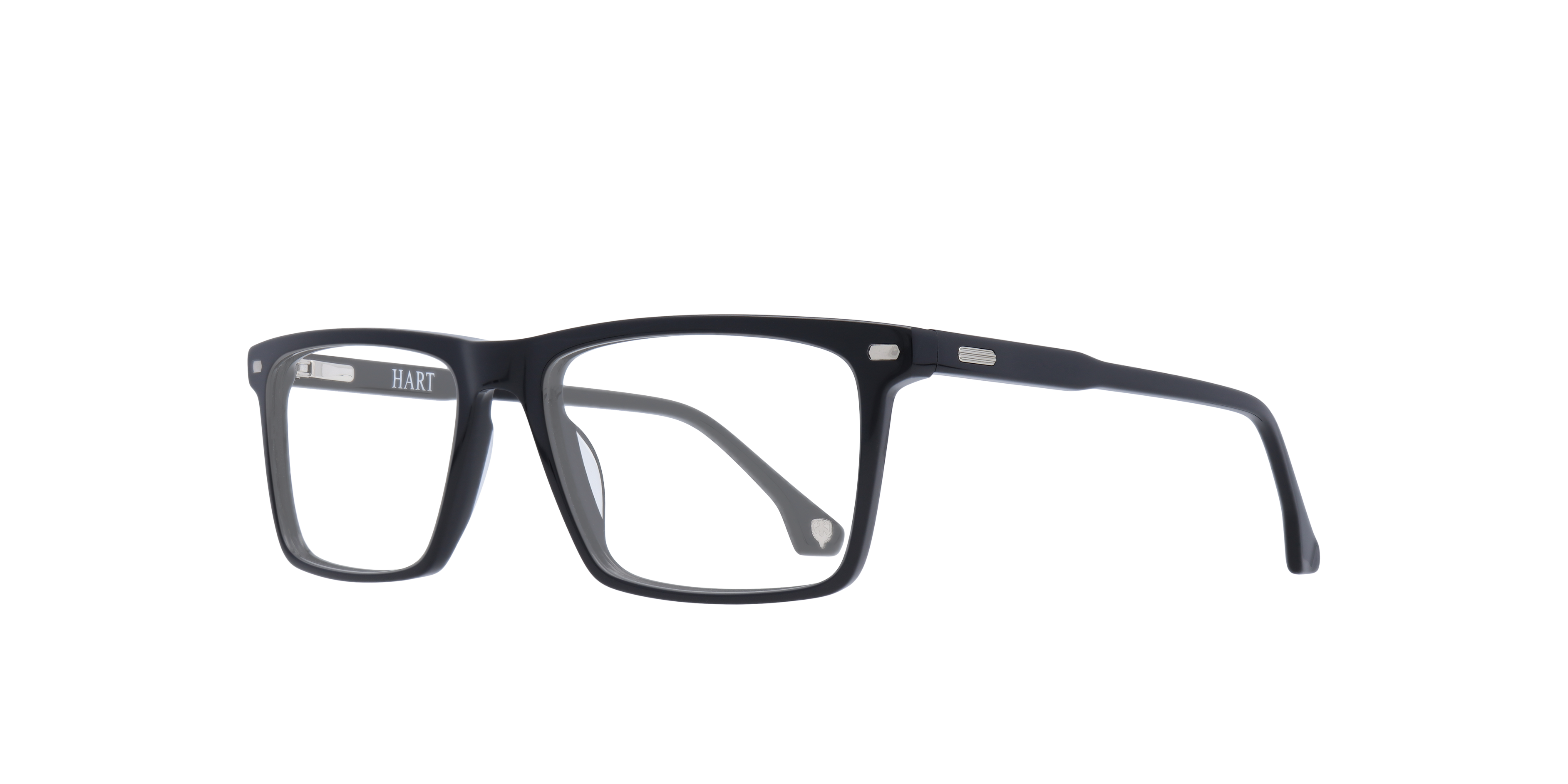 Glasses Direct ™ -Gavin Rectangle Black Glasses for Men