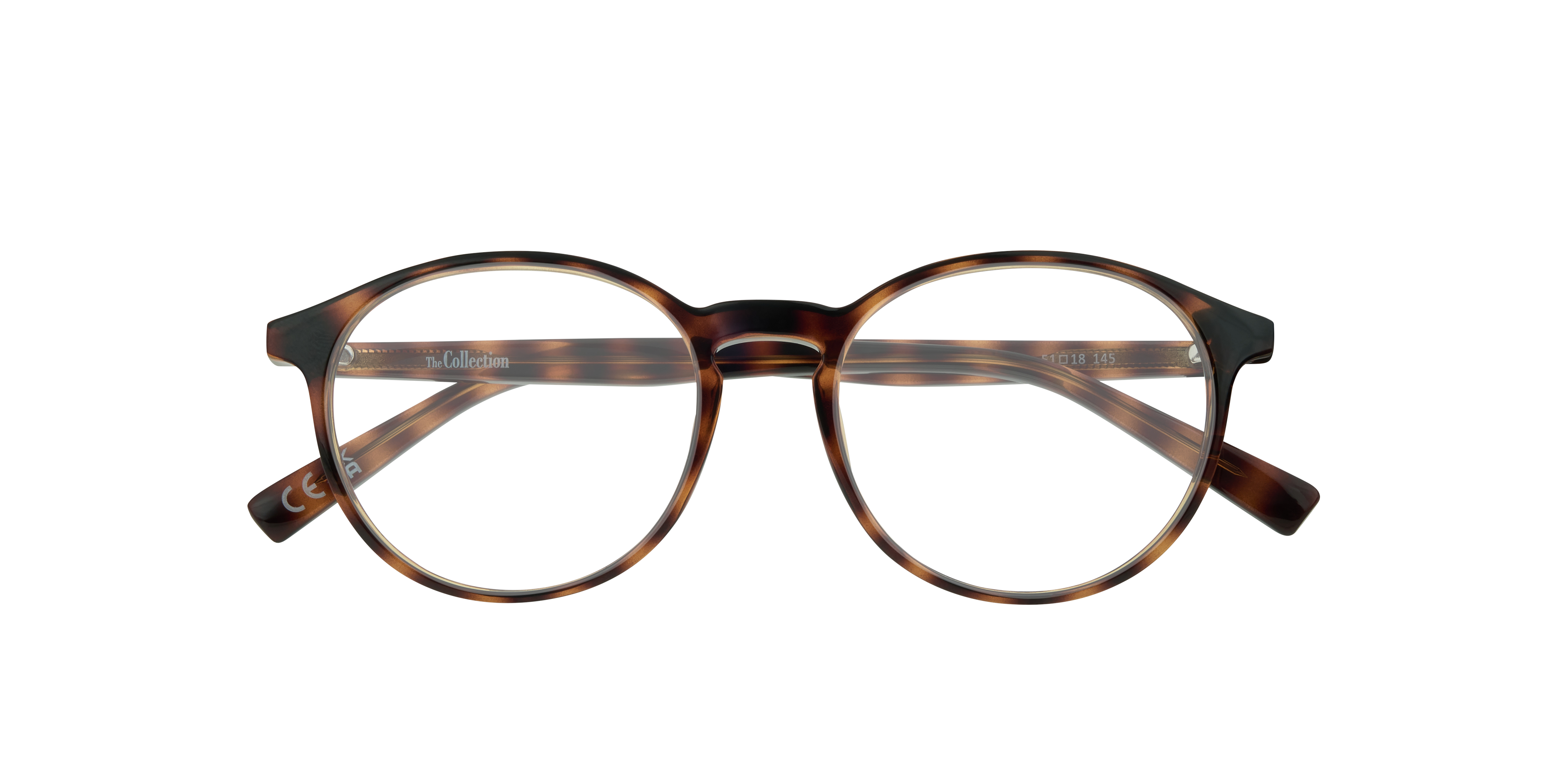 Glasses Direct ™ -Joe Phantos Havana Full Rim Eyeglasses