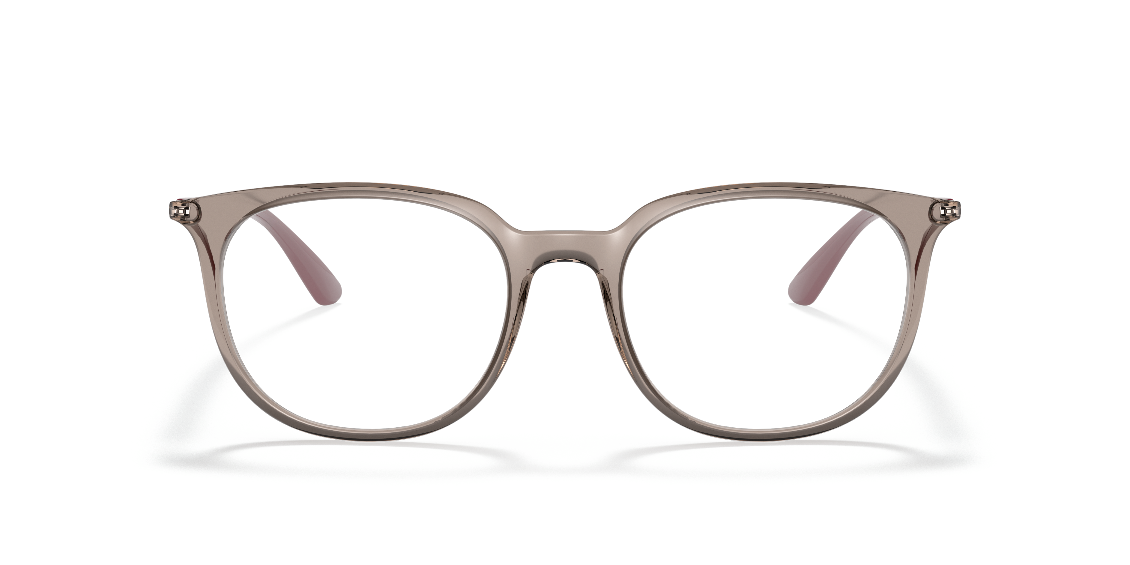 Glasses Direct ™ -RB7190 - Square Transparent Grey Frame Eyeglasses