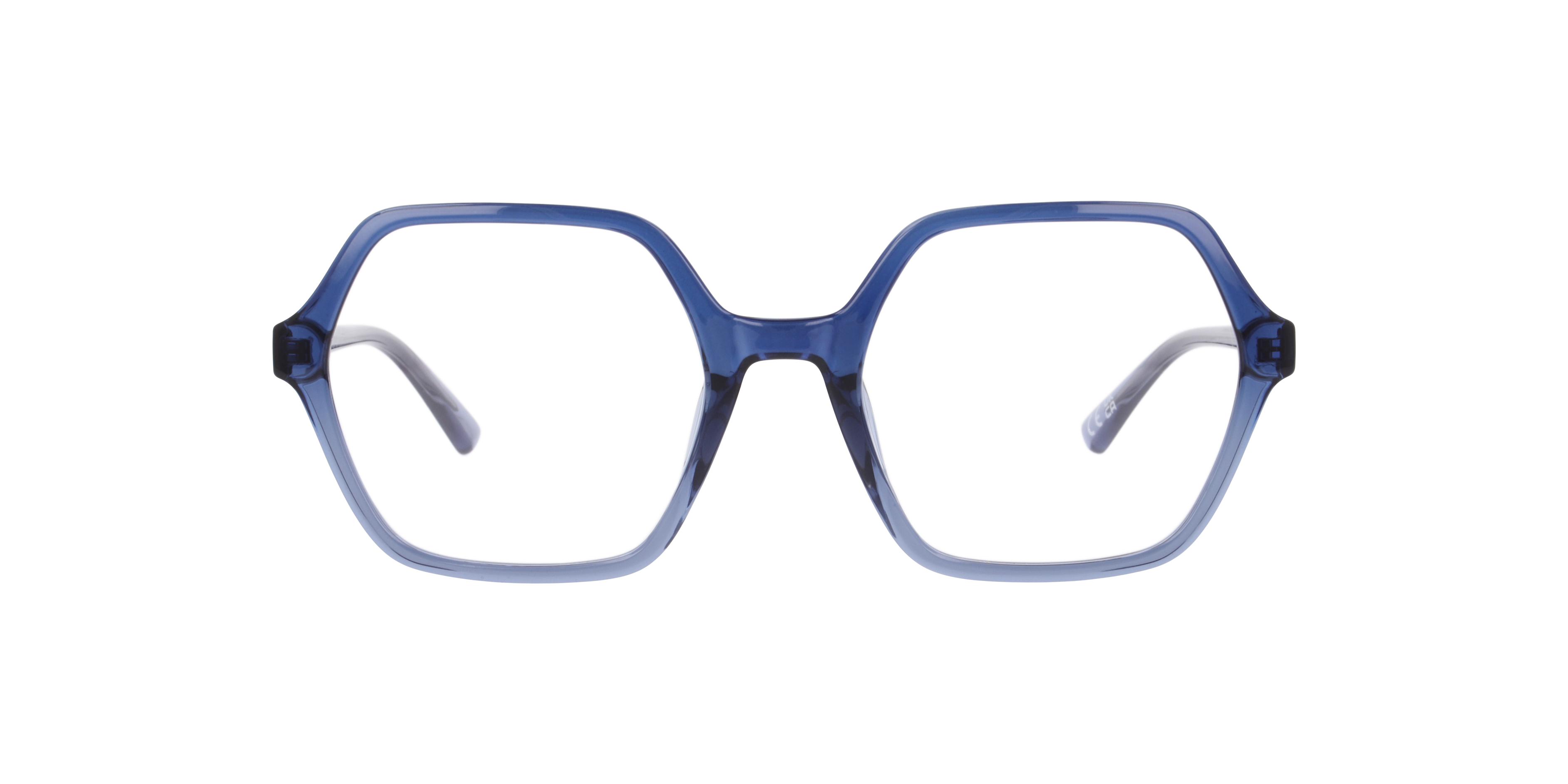Glasses Direct ™ -Molly Irregular Gradient Blue Glasses for Women