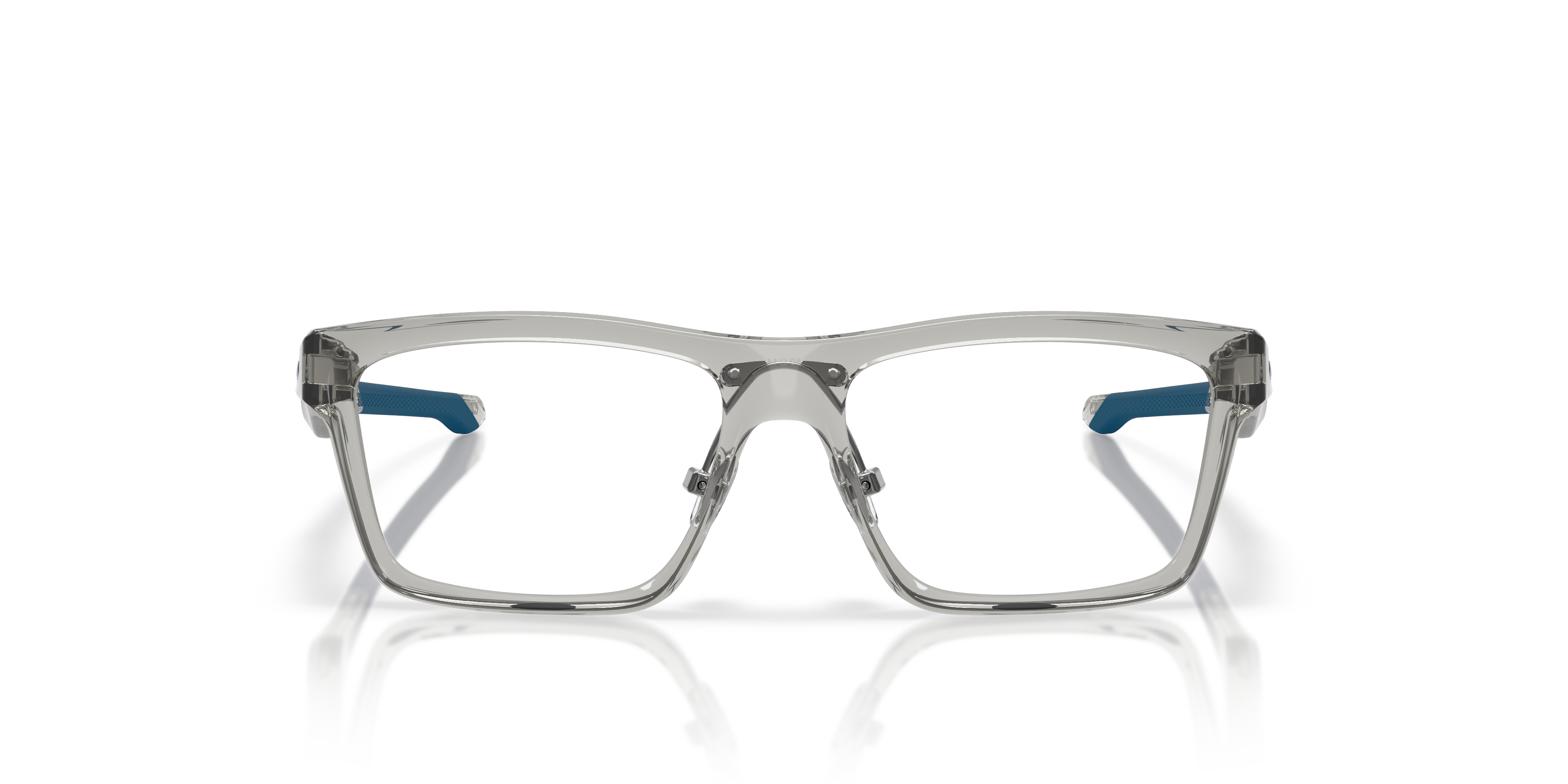 Glasses Direct ™ -Field Marsh - Rectangle Grey Shadow Frame Glasses For Men