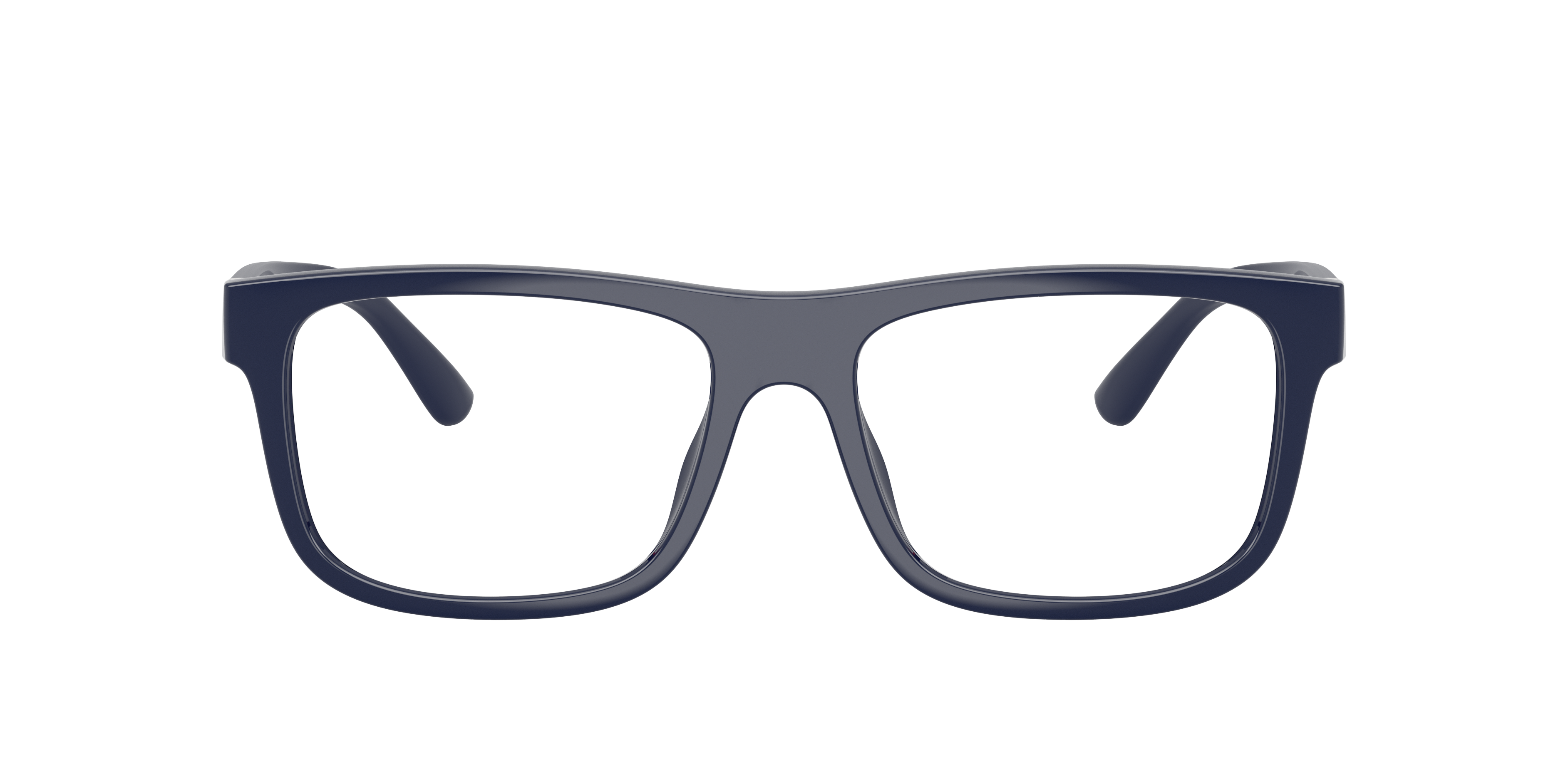 Glasses Direct ™ -PH2290U - Rectangle Shiny Navy Blue Frame Glasses For Men
