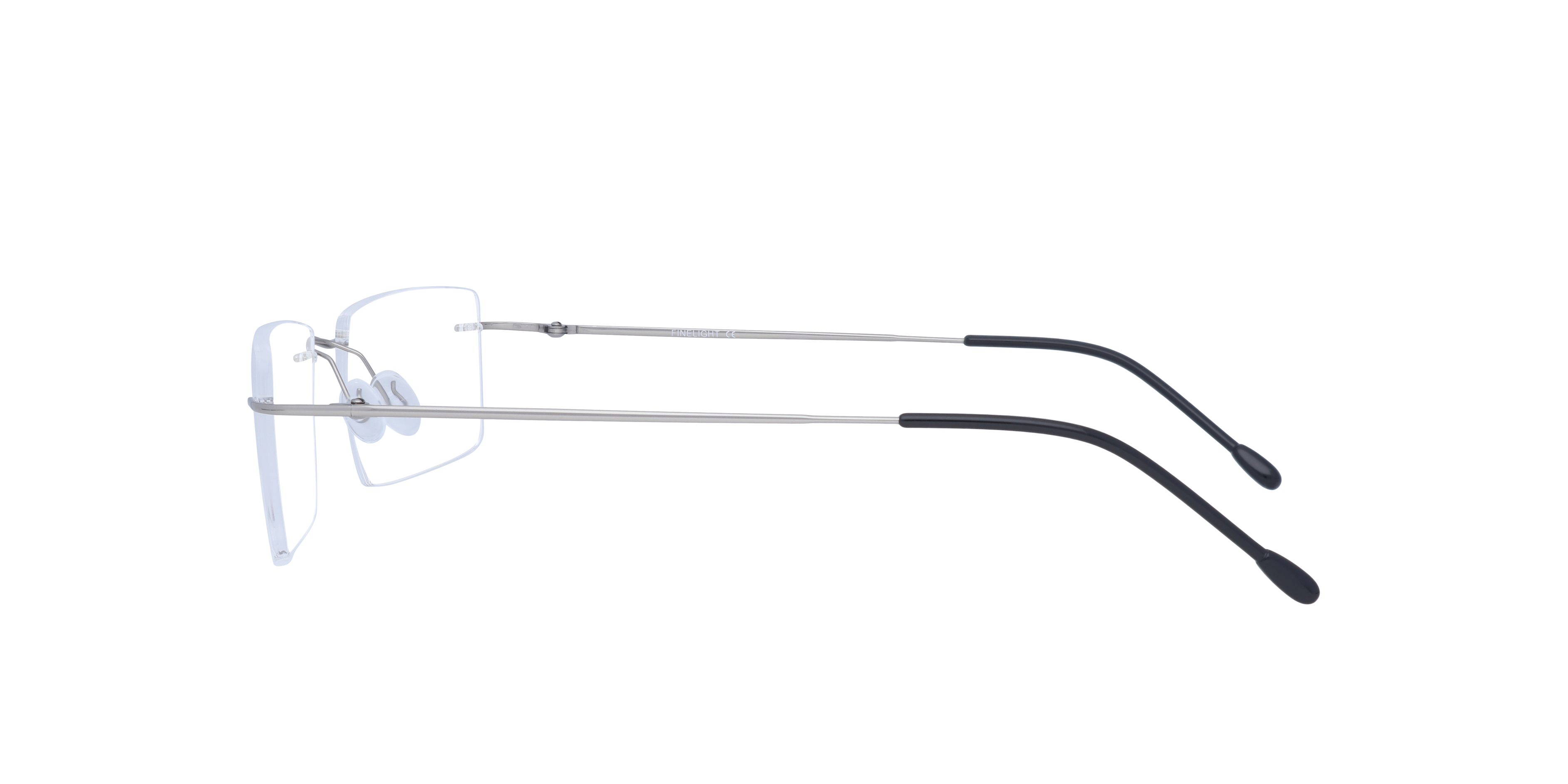 Glasses Direct ™ -Jennings Rectangle Gunmetal Glasses for Men