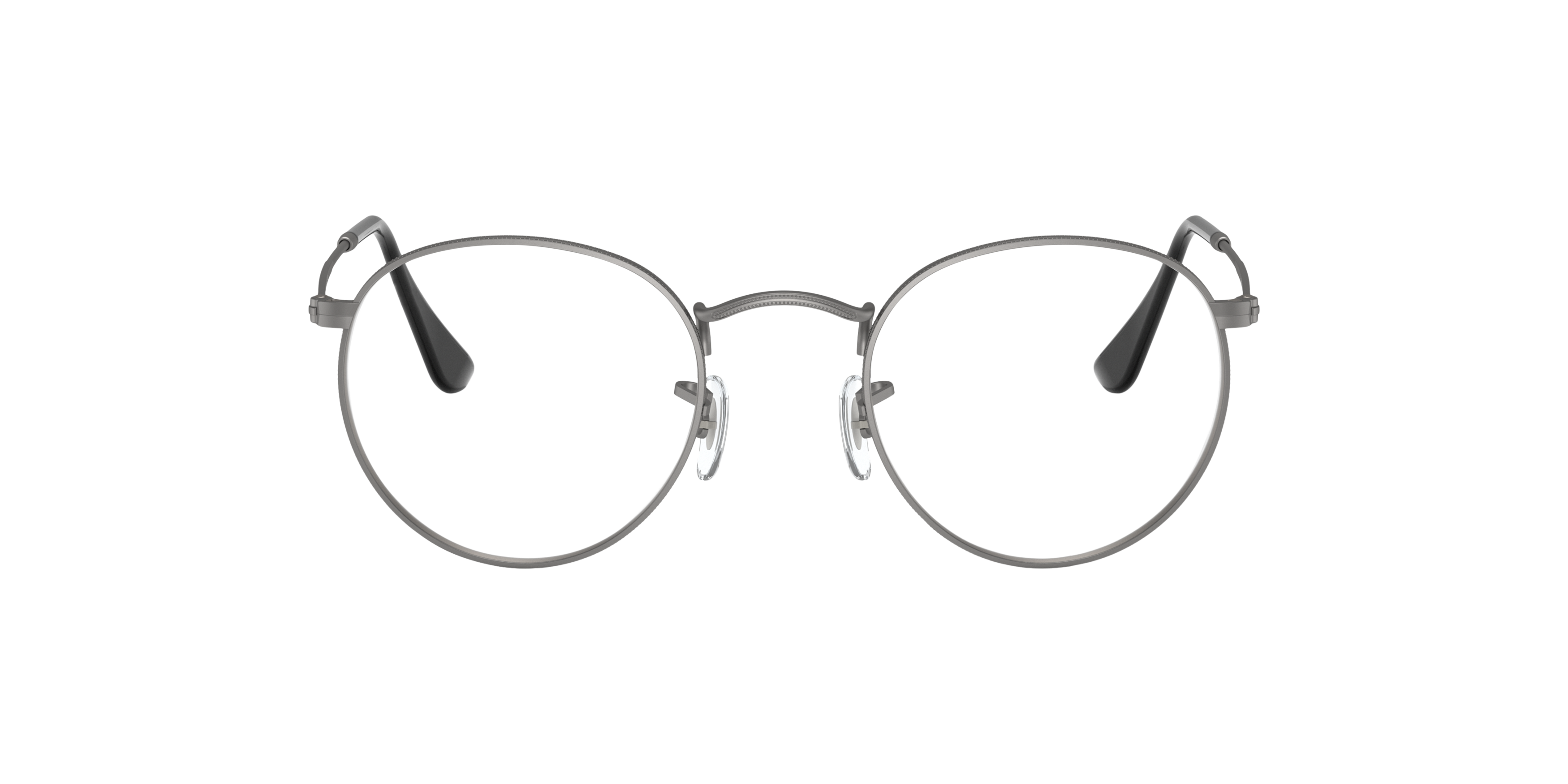 Glasses Direct ™ -RB3447V - Round Gunmetal Frame Eyeglasses