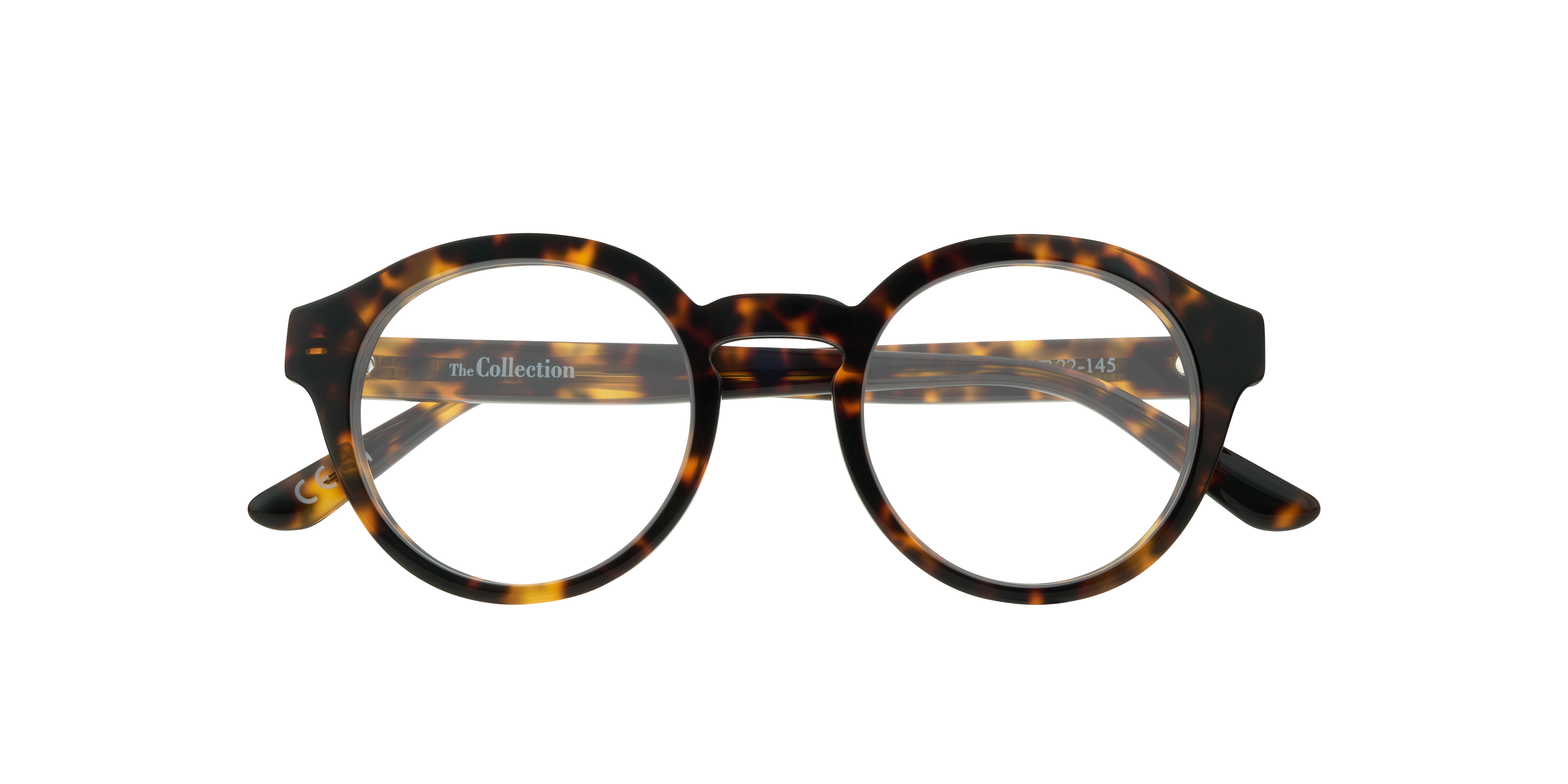 Glasses Direct ™ -Justin Round Havana Full Rim Eyeglasses