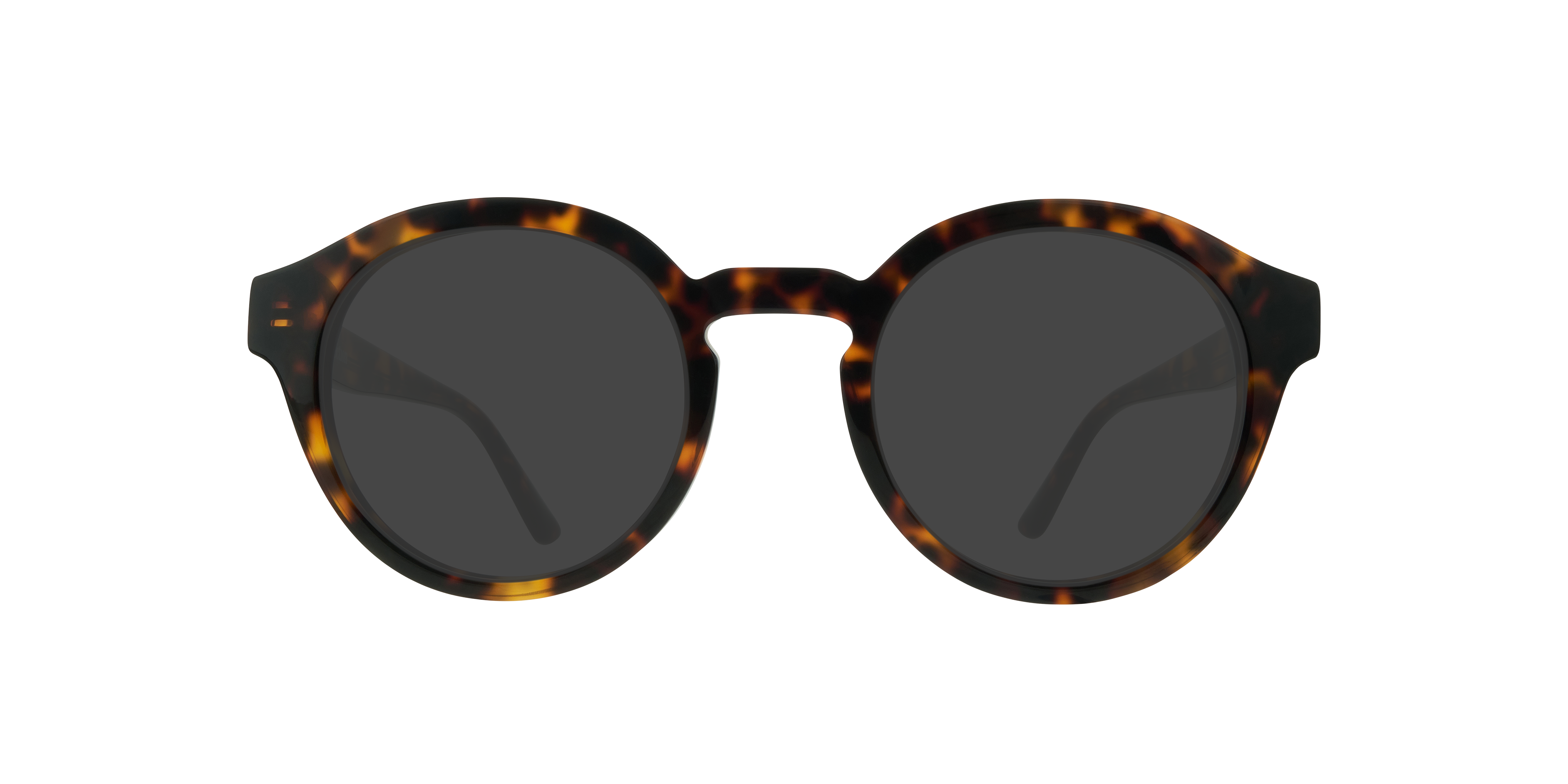 Glasses Direct ™ -Justin Round Havana Full Rim Eyeglasses