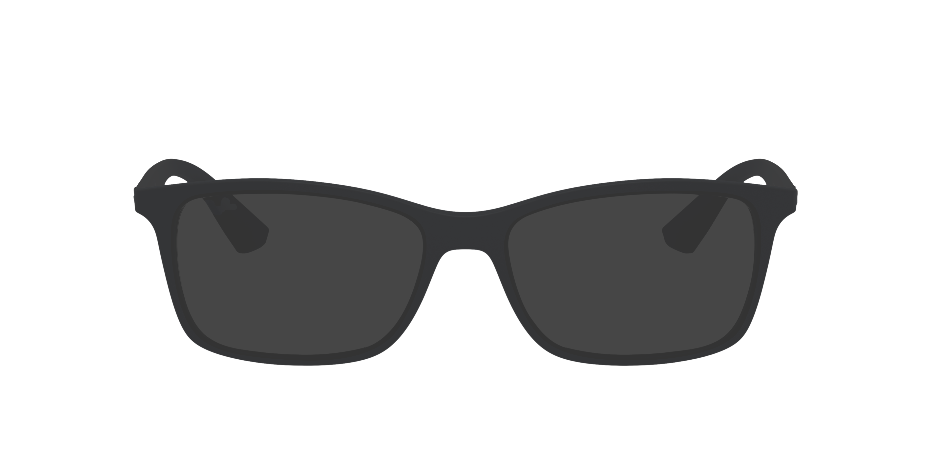 Glasses Direct ™ -RB7047 - Square Transparent Blue Frame Eyeglasses