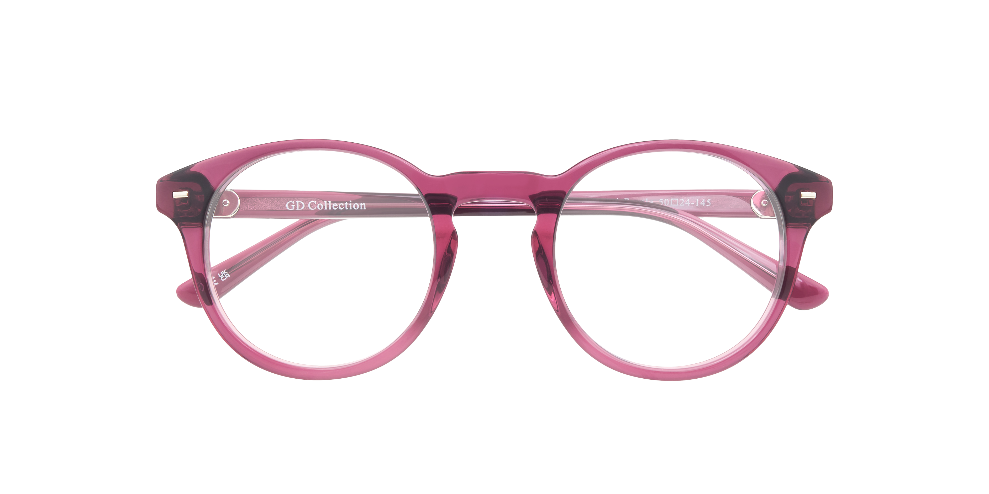 Glasses Direct ™ -June Phantos Crystal Purple Full Rim Eyeglasses