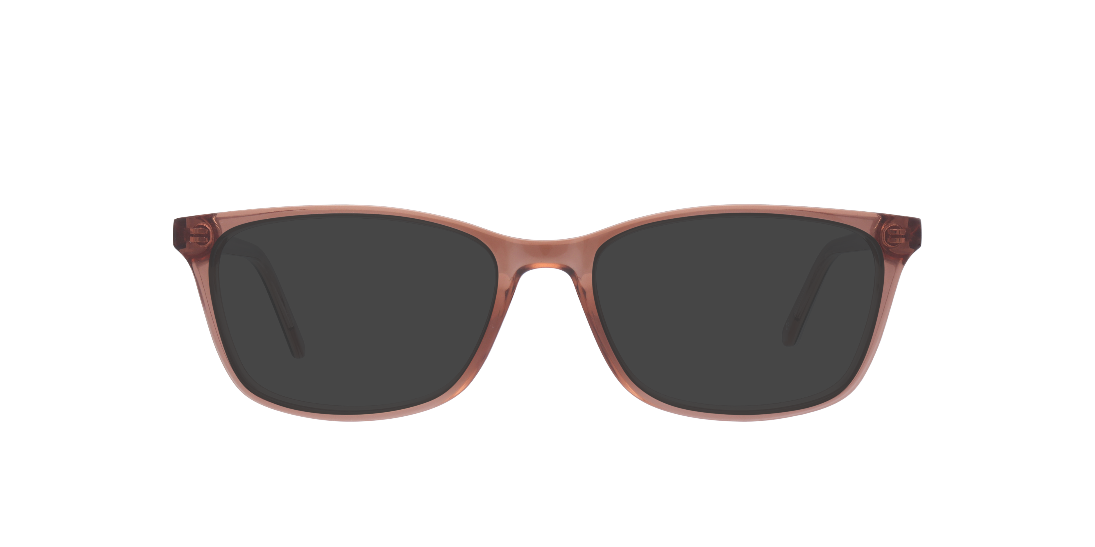 Glasses Direct ™ -Wing Rectangle Light Brown Glasses for Women