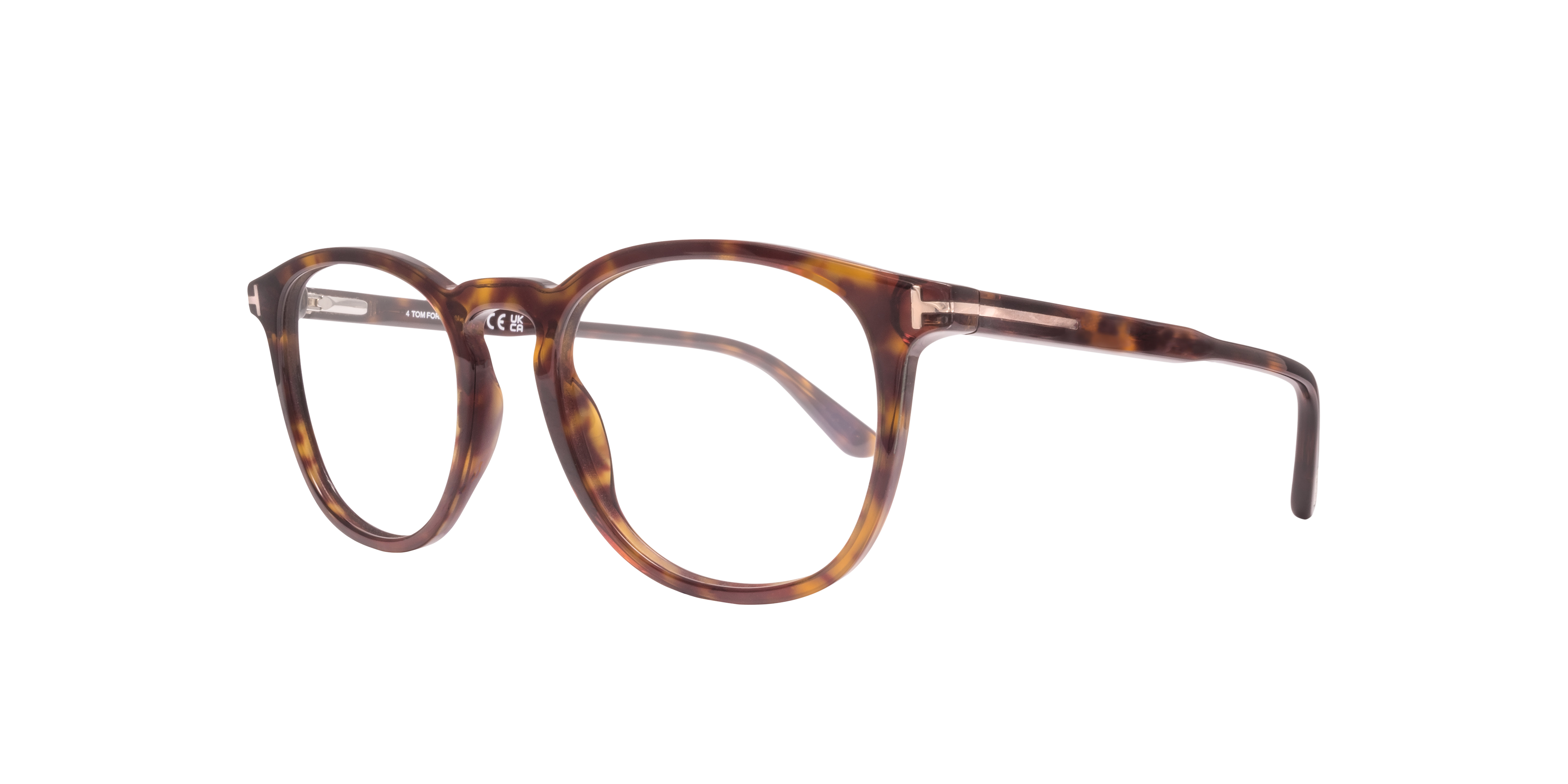 Glasses Direct ™ -FT5401 - Round Tortoise Frame Eyeglasses