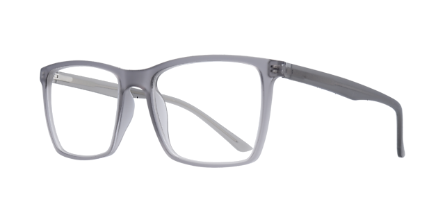 Glasses Direct ™ -Brad Square Matte Light Grey Glasses for Men