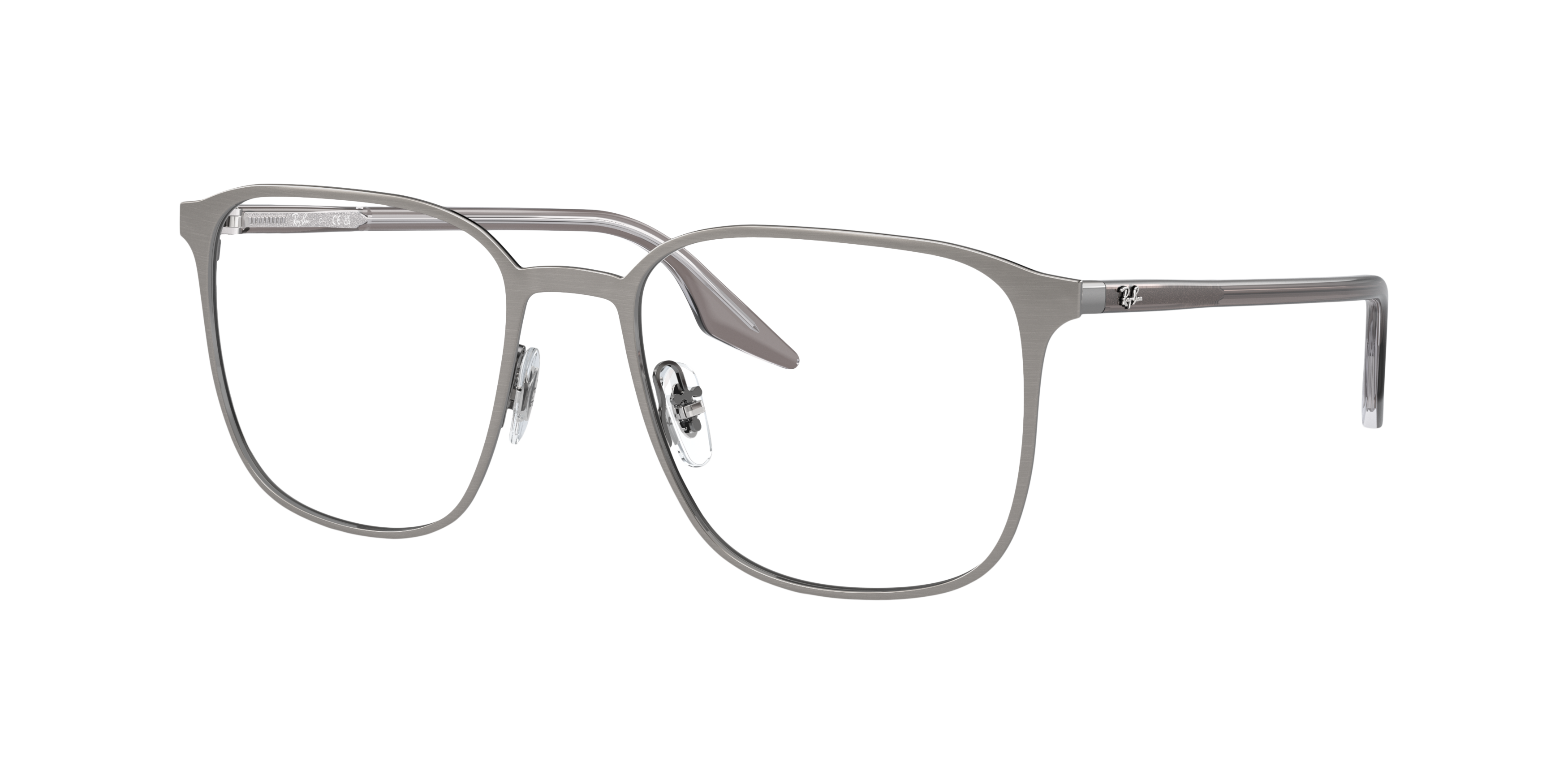 Glasses Direct ™ -RB6512 - Square Gunmetal Frame Eyeglasses