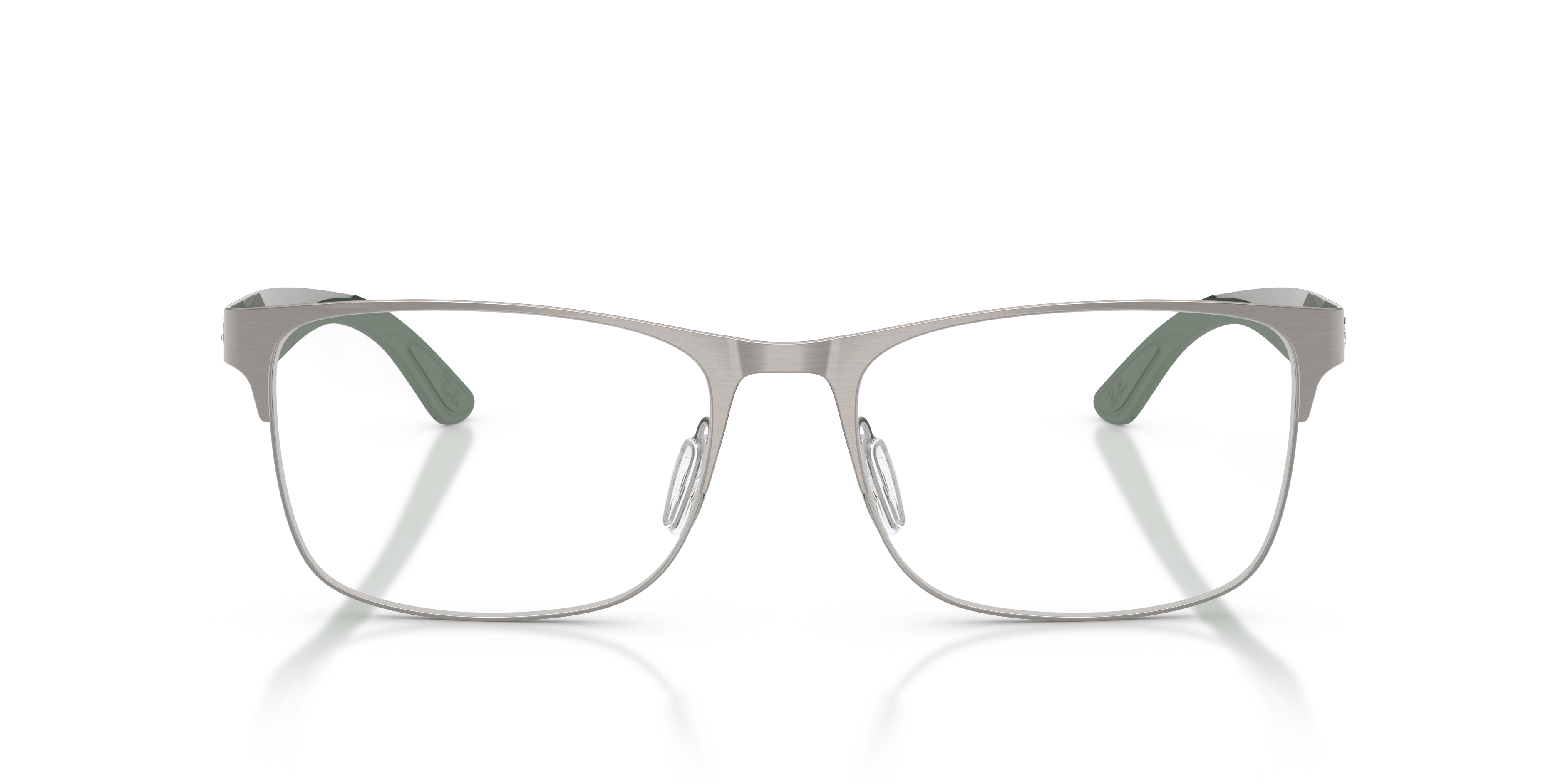 Glasses Direct ™ -RB7550 - Rectangle Gunmetal Frame Eyeglasses