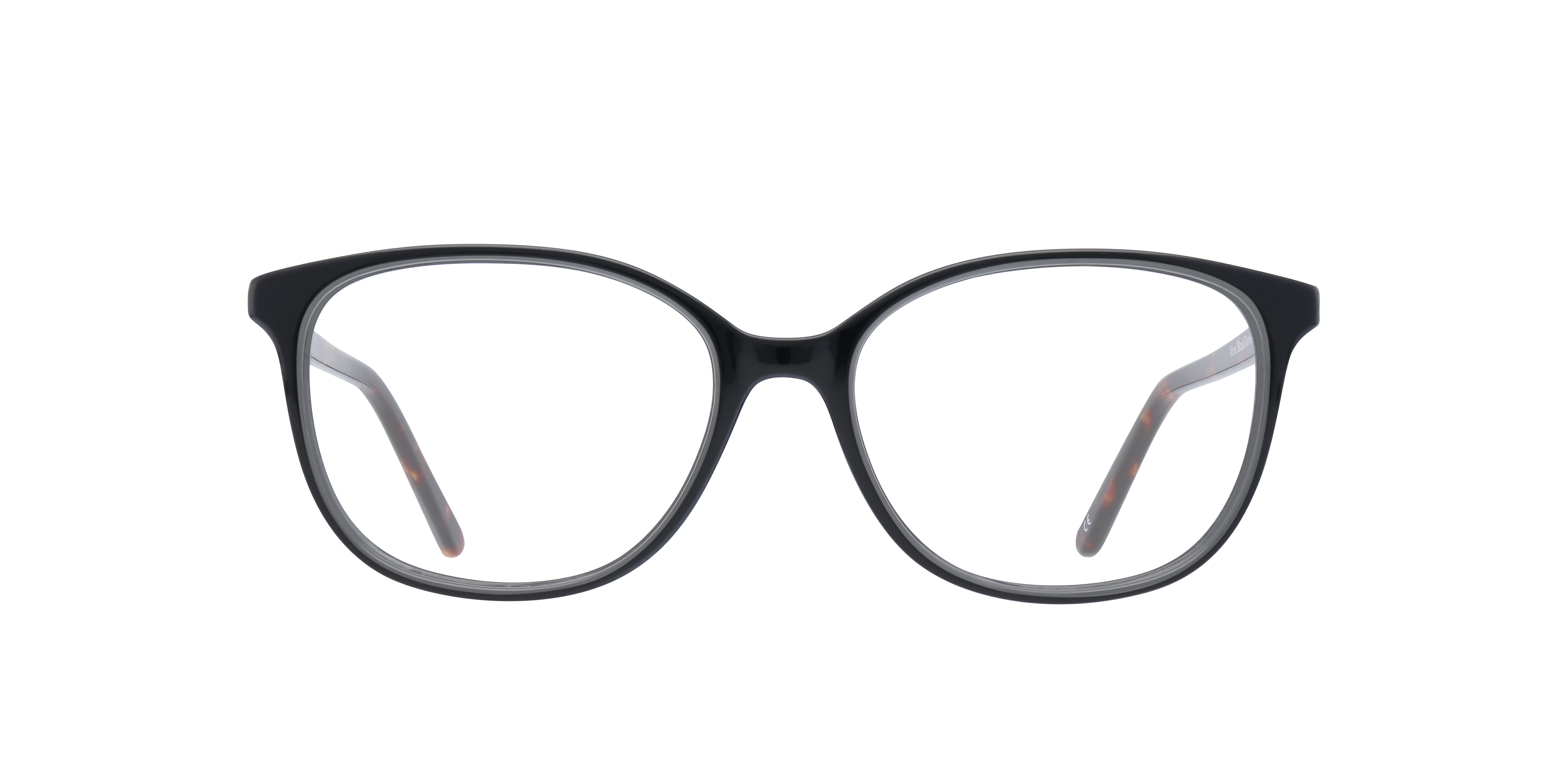Glasses Direct ™ -Alora Rectangle Black & Tortoise Glasses for Women