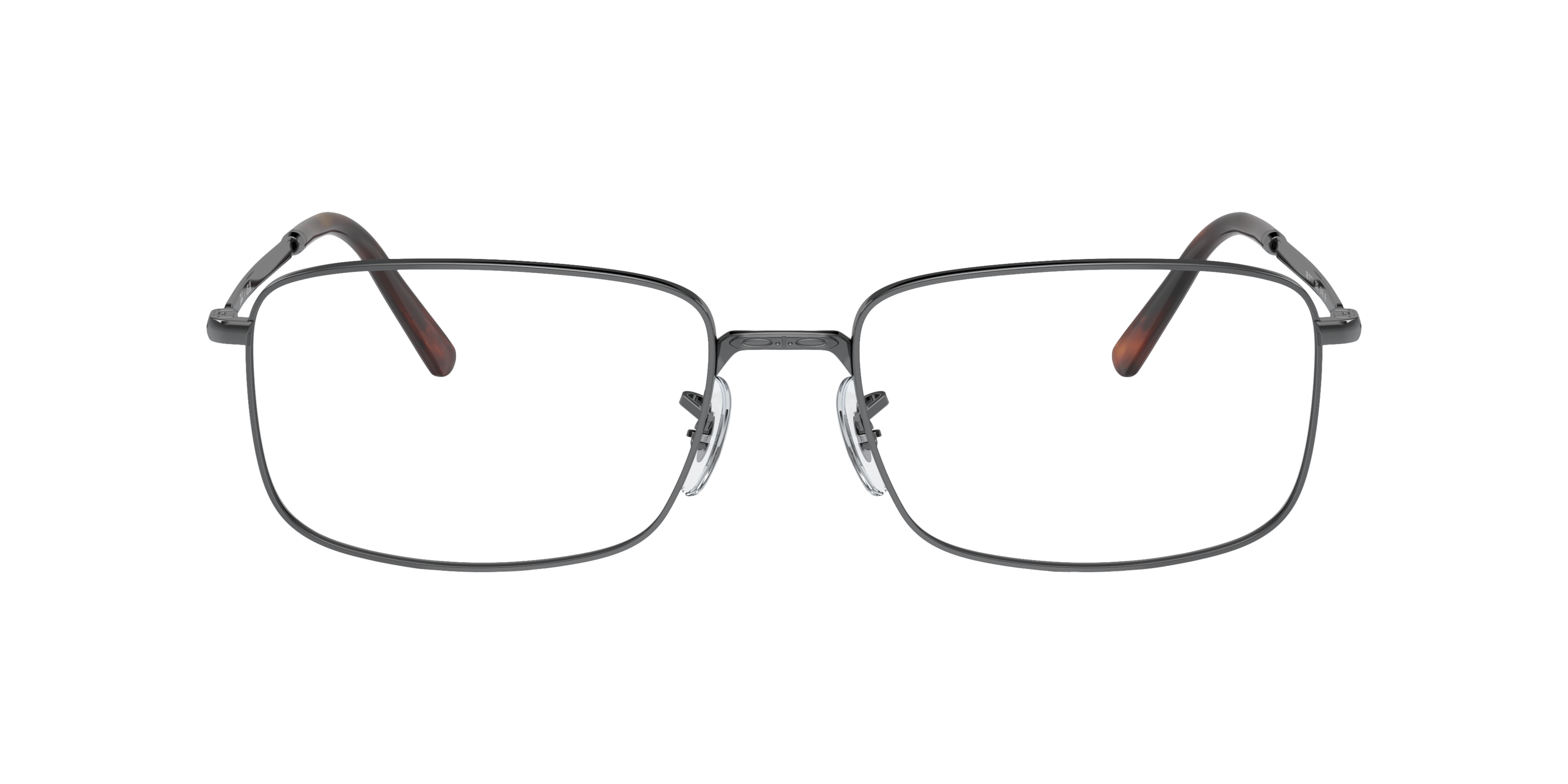 Glasses Direct ™ -RB3717V - Rectangle Gunmetal Frame Eyeglasses