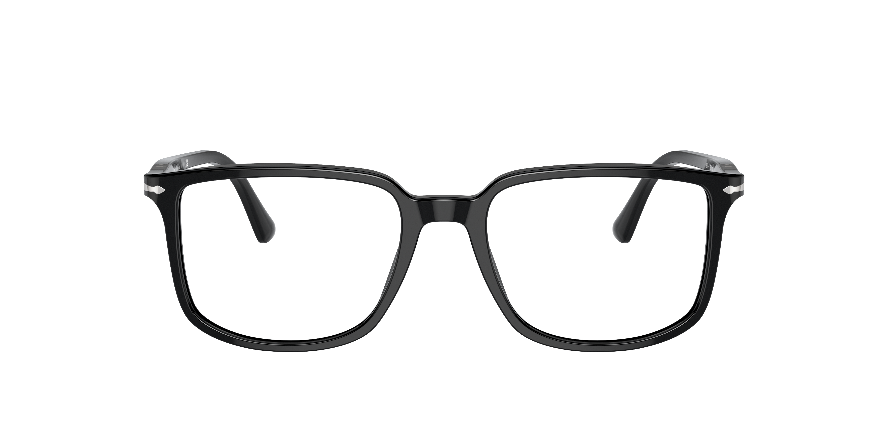 Glasses Direct ™ -PO3275V - Rectangle Black Frame Eyeglasses