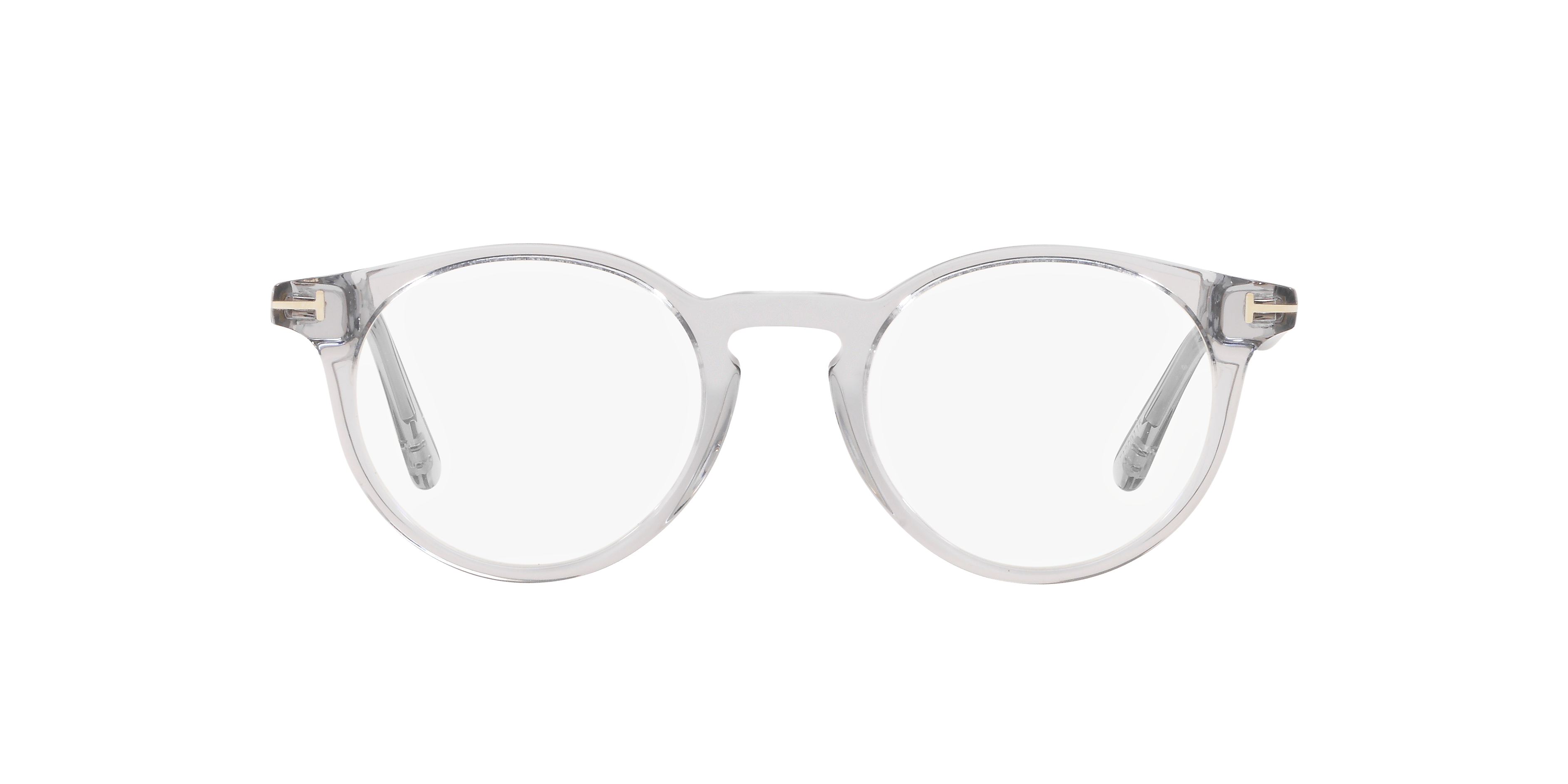 Glasses Direct ™ -FT5557-B - Round Grey Frame Eyeglasses