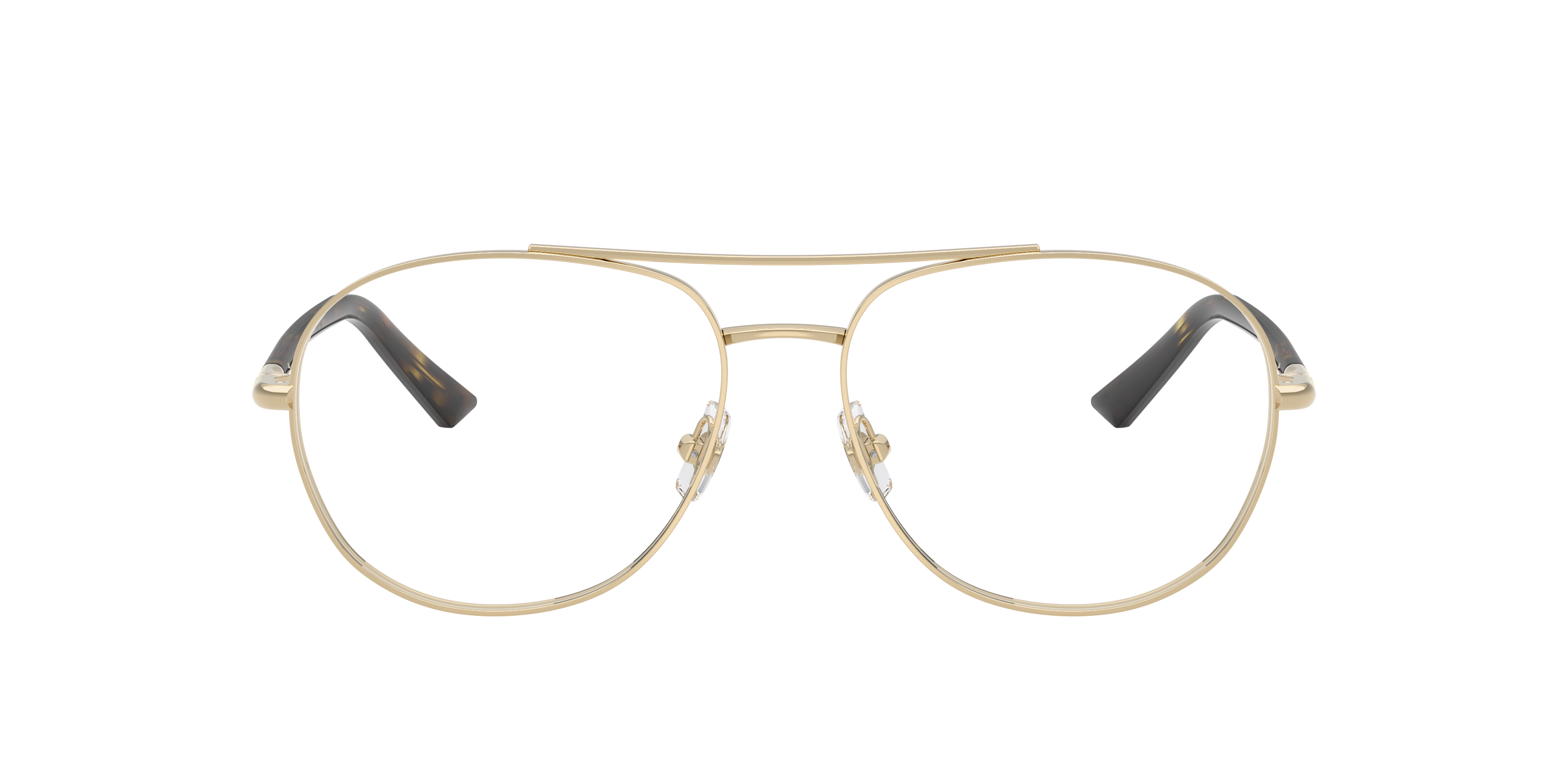 Glasses Direct ™ -JC2021 - Pilot Pale Gold Frame Glasses For Women