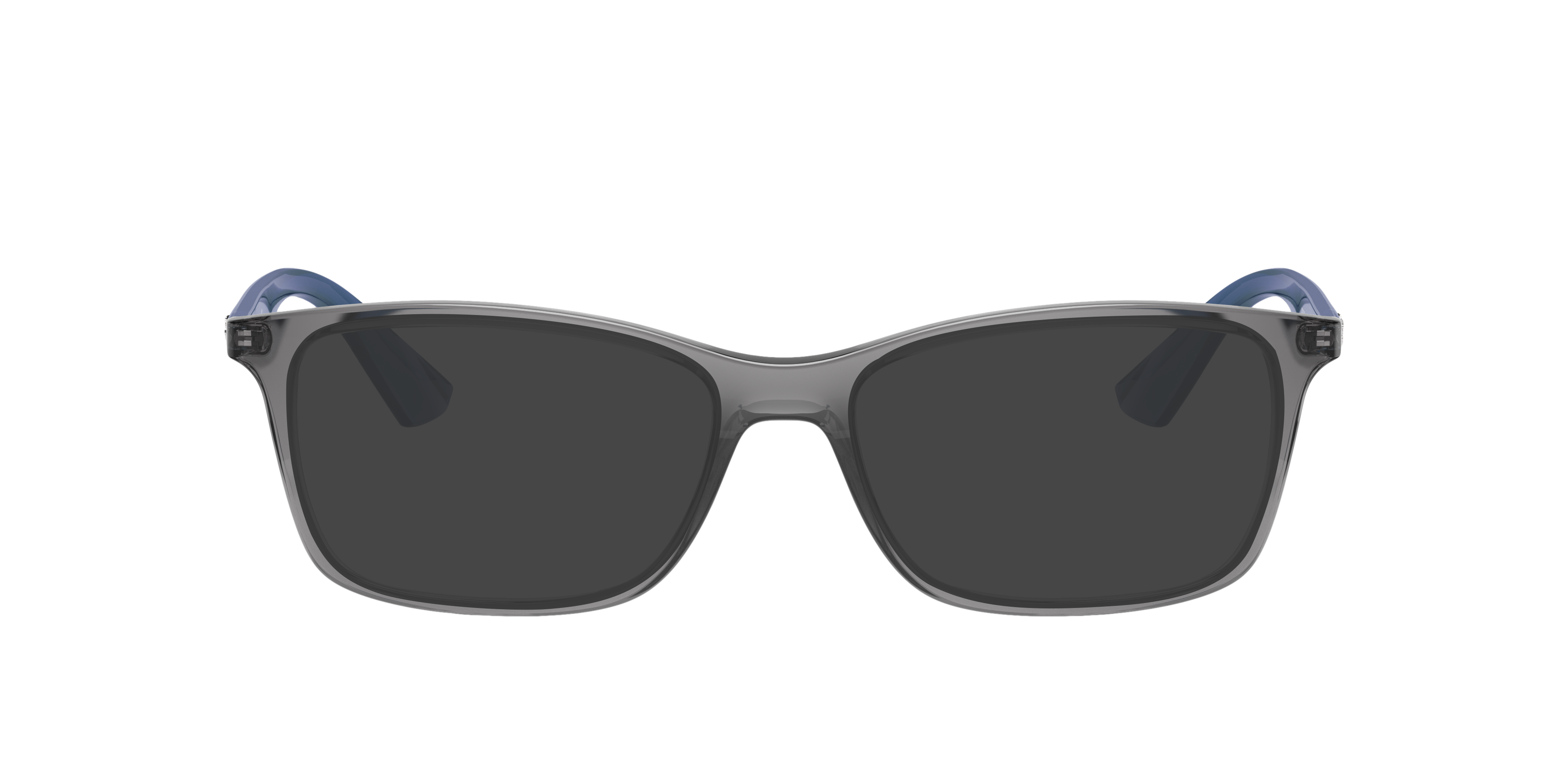 Glasses Direct ™ -RB7047 - Square Transparent Grey Frame Eyeglasses