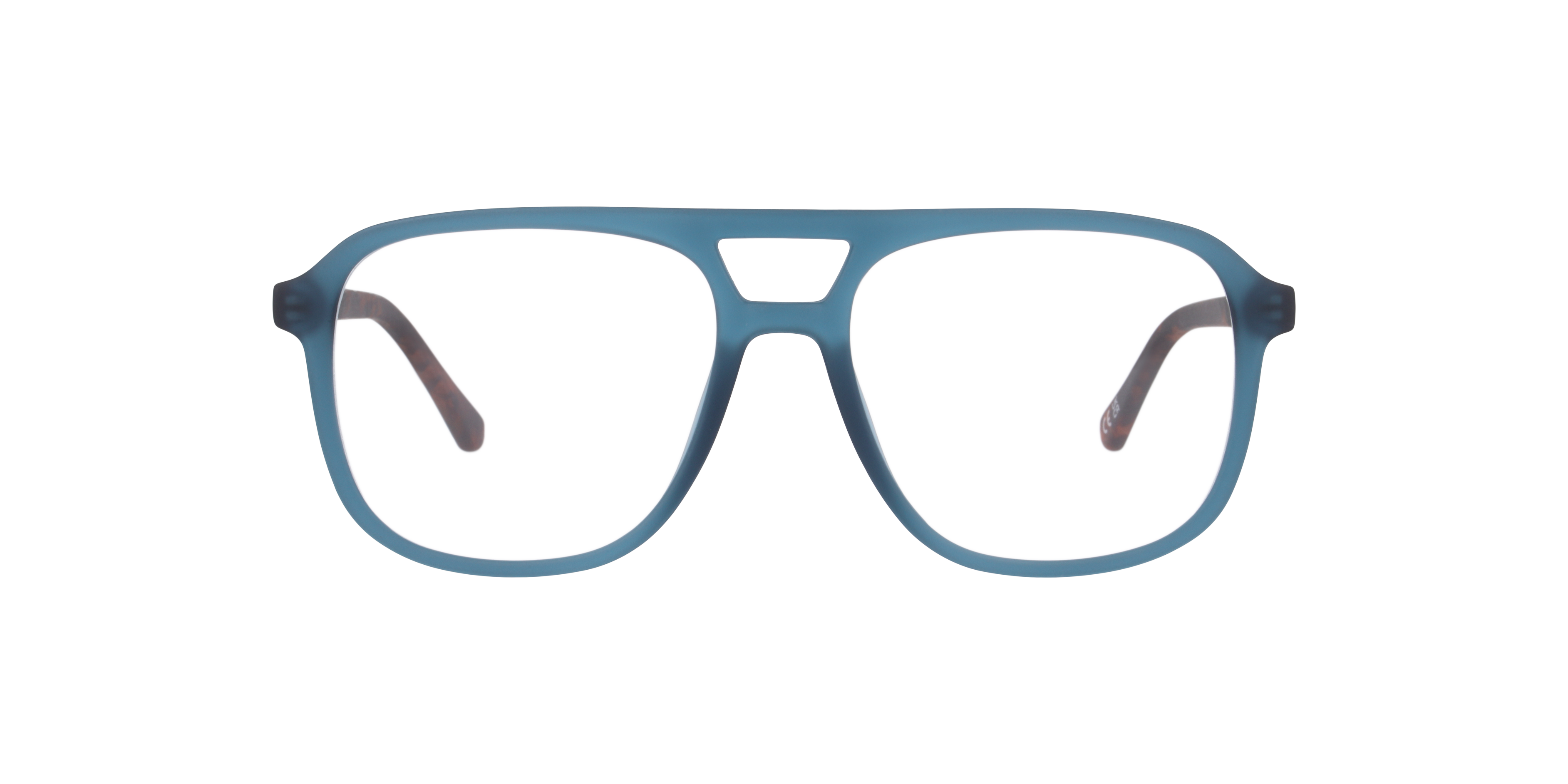 Glasses Direct ™ -Max Pilot Crystal Green Glasses for Men