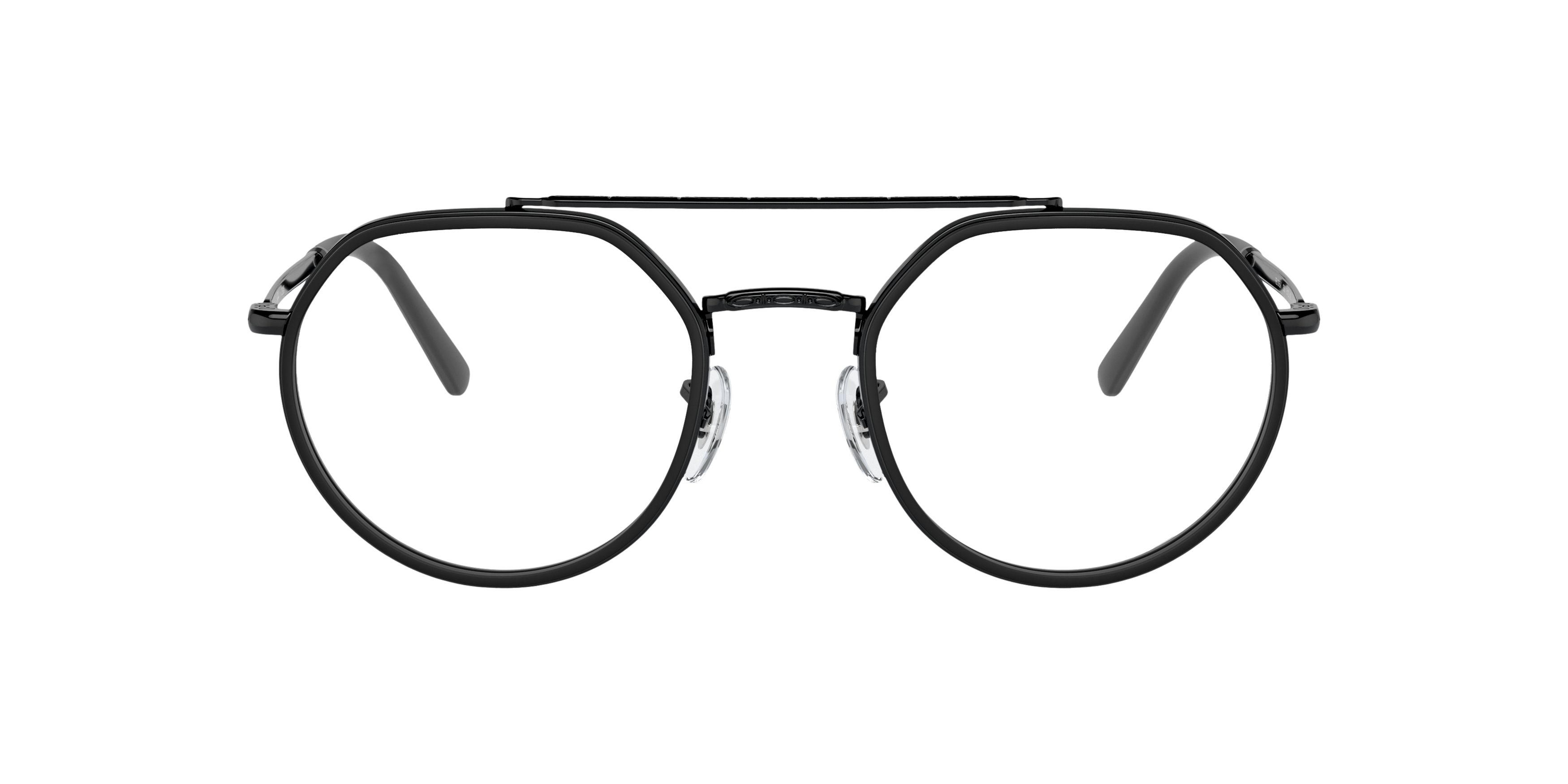 Glasses Direct ™ -RB3765V - Irregular Black Frame Eyeglasses