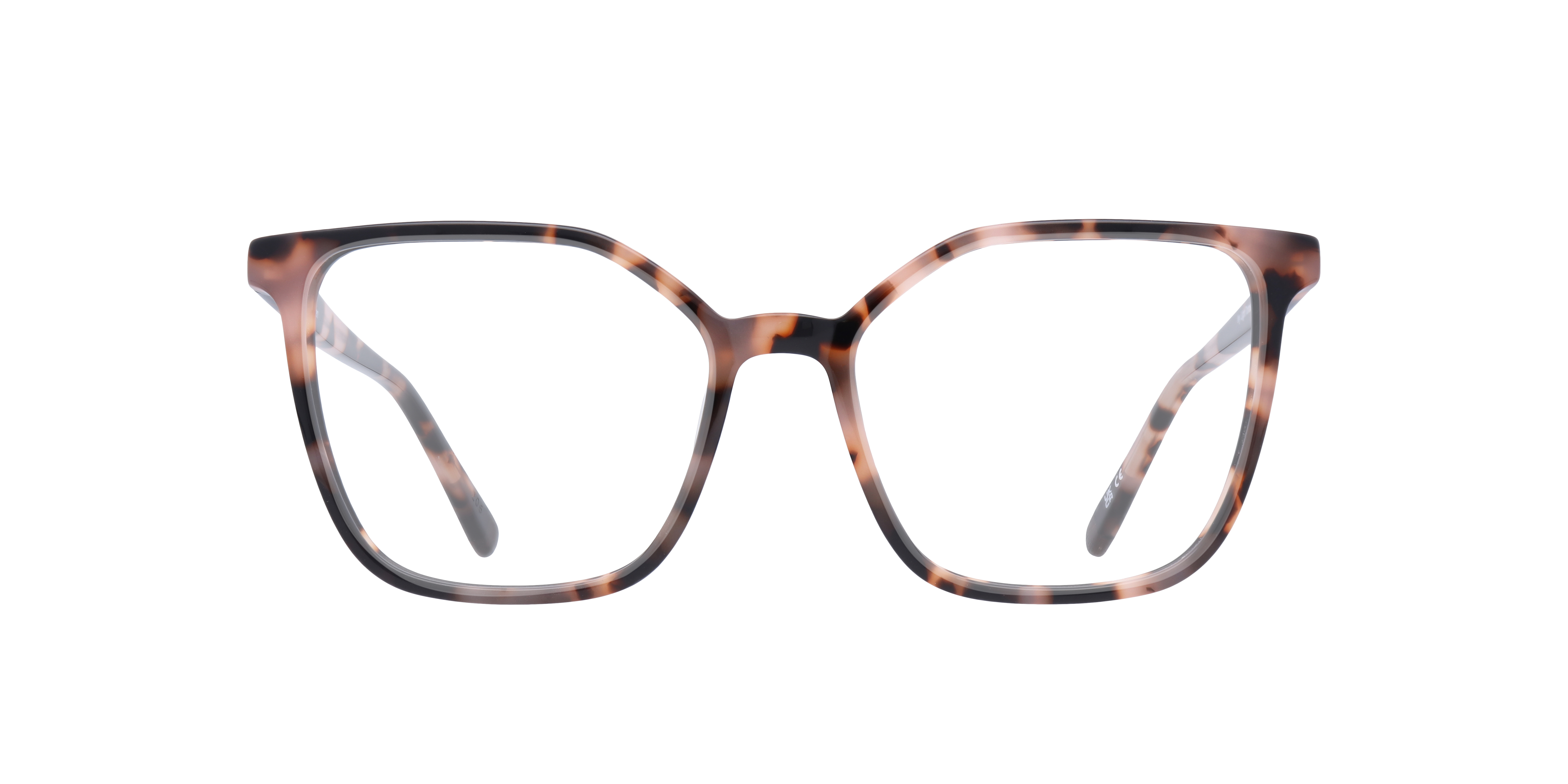 Glasses Direct ™ -Ivy Square Light Tortoise Glasses for Women
