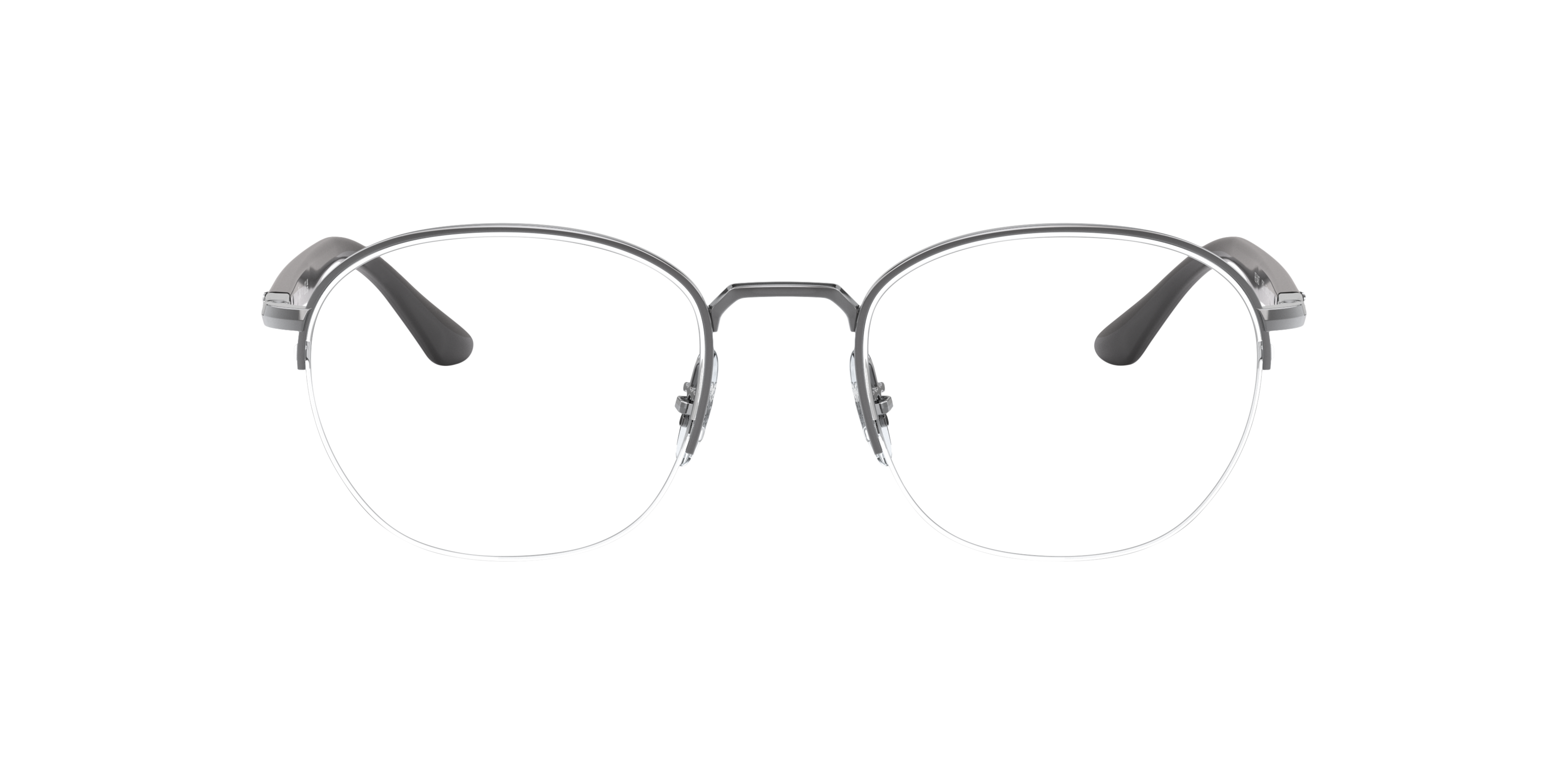 Glasses Direct ™ -RB6487 - Square Gunmetal Frame Eyeglasses