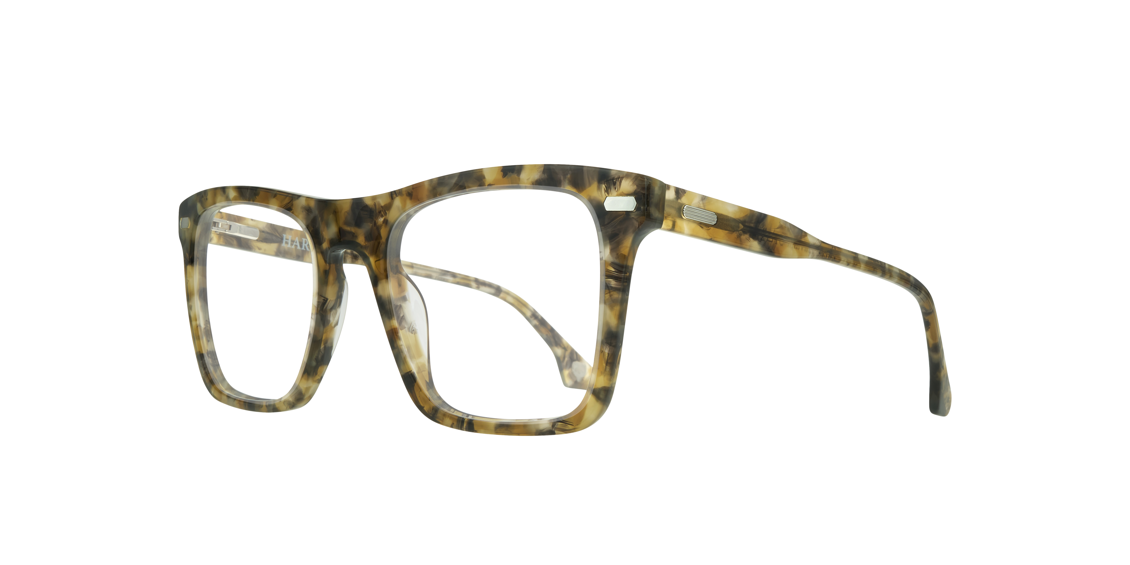 Glasses Direct ™ -Jagger Square Green Havana Glasses for Men