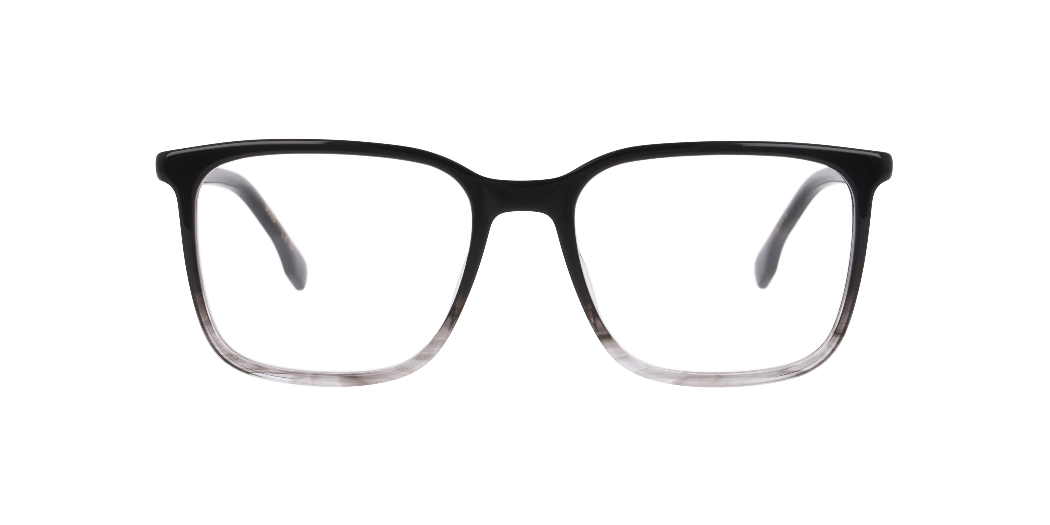 Glasses Direct ™ -BOSS 1833 - Square Grey White Frame Glasses For Men