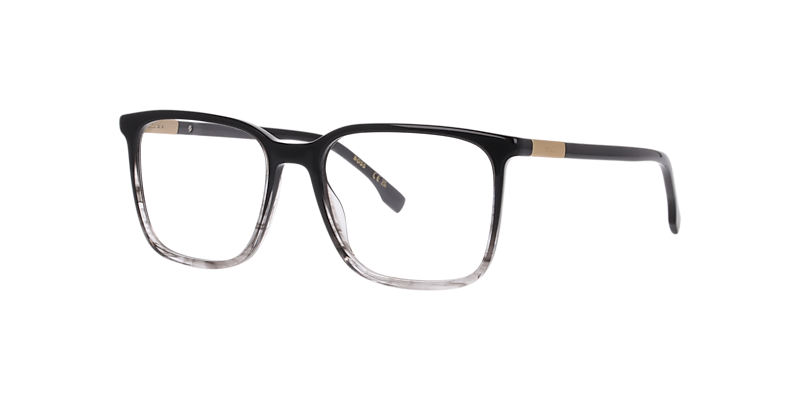 Glasses Direct ™ -BOSS 1833 - Square Grey White Frame Glasses For Men