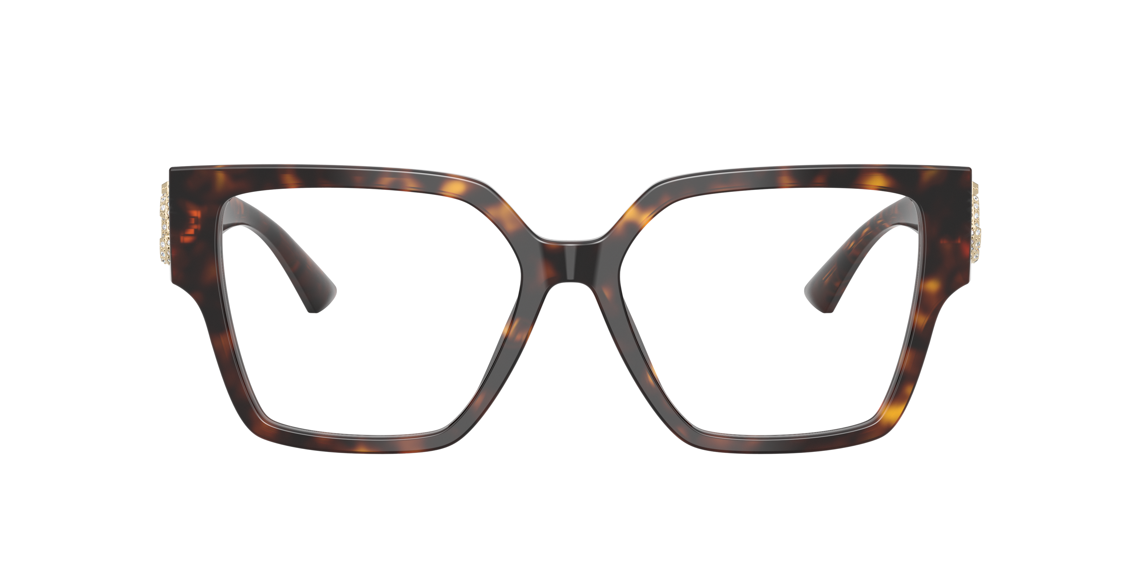 Glasses Direct ™ -JC3032B - Square Havana Frame Glasses For Women