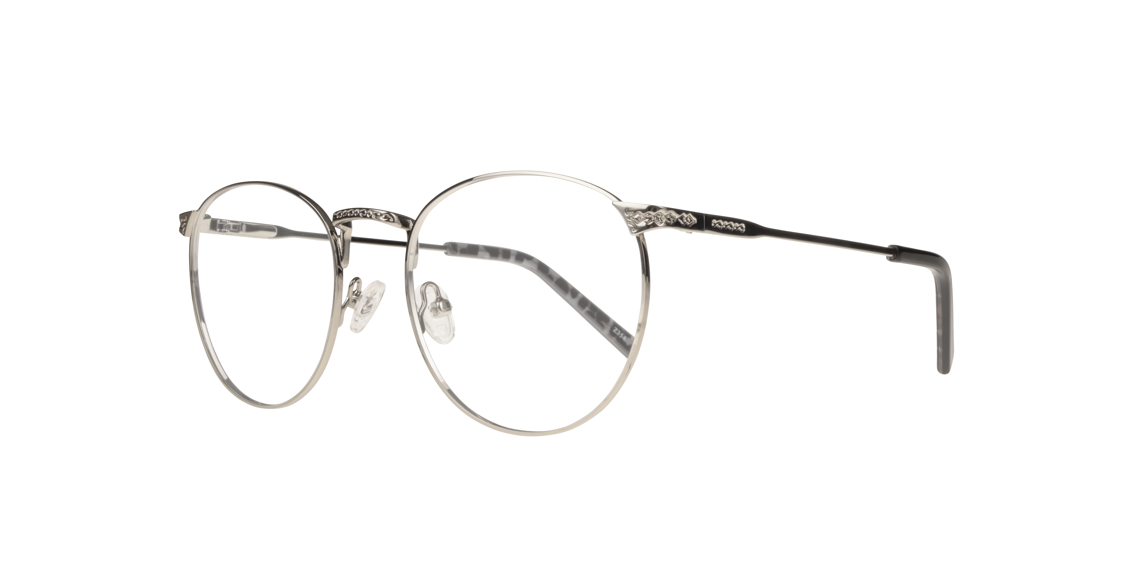 Glasses Direct ™ -Heath Phantos Silver Full Rim Eyeglasses