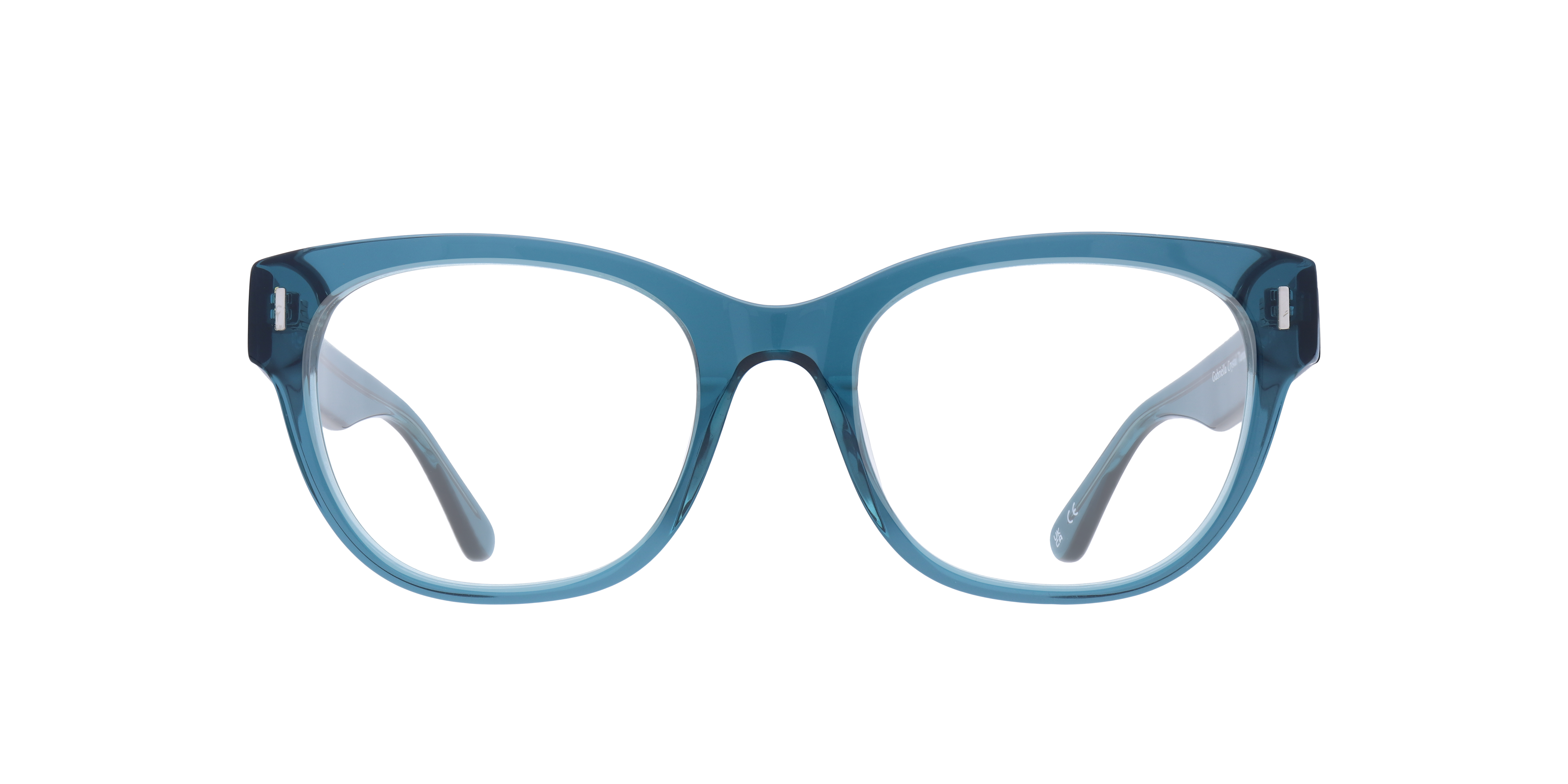 Glasses Direct ™ -Gabriella Cat Eye Crystal Turquoise Glasses for Women