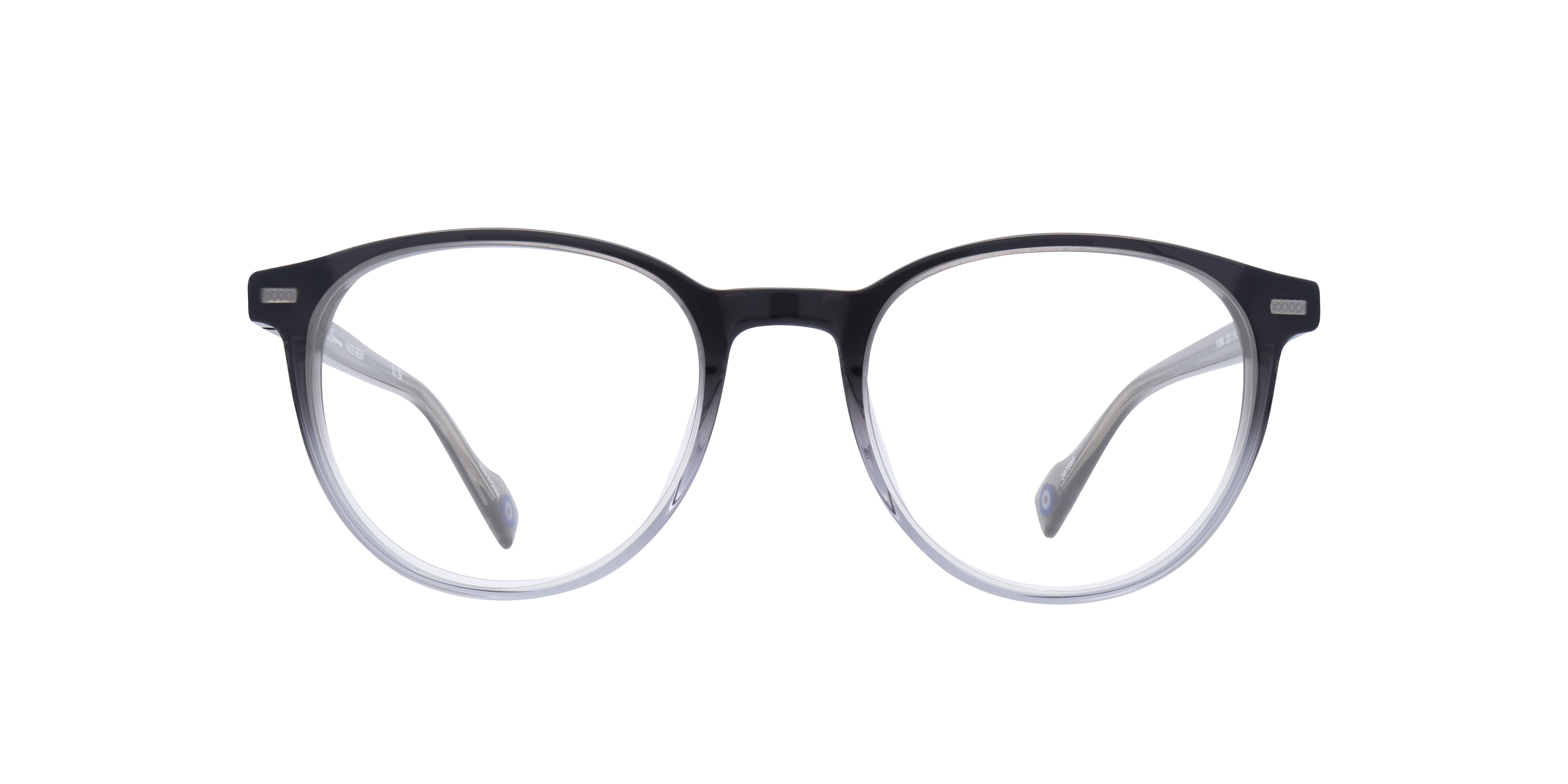 Glasses Direct ™ -York Round Grey Glasses for Men