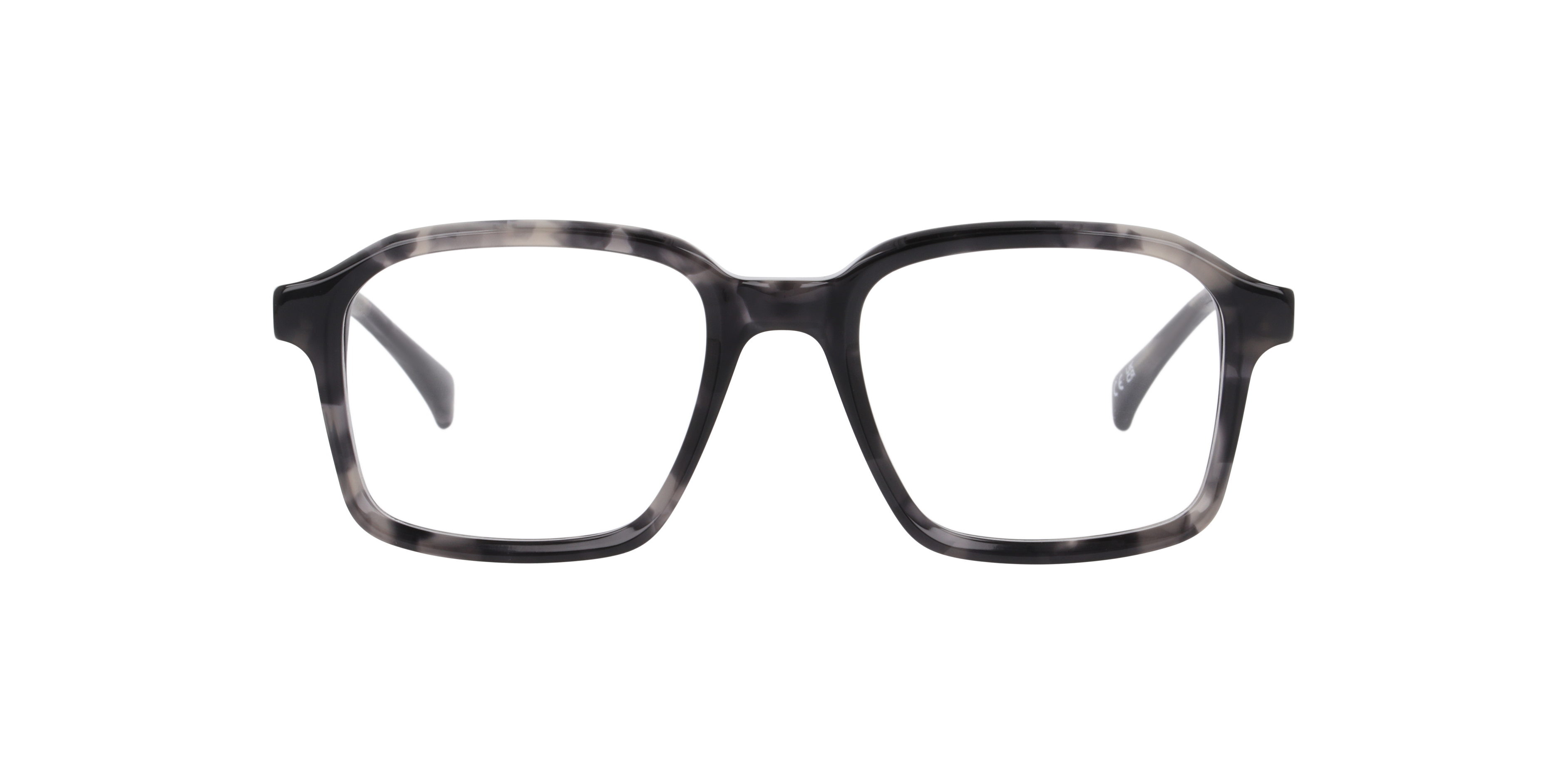 Glasses Direct ™ -Martie Rectangle Havana Grey Glasses for Men