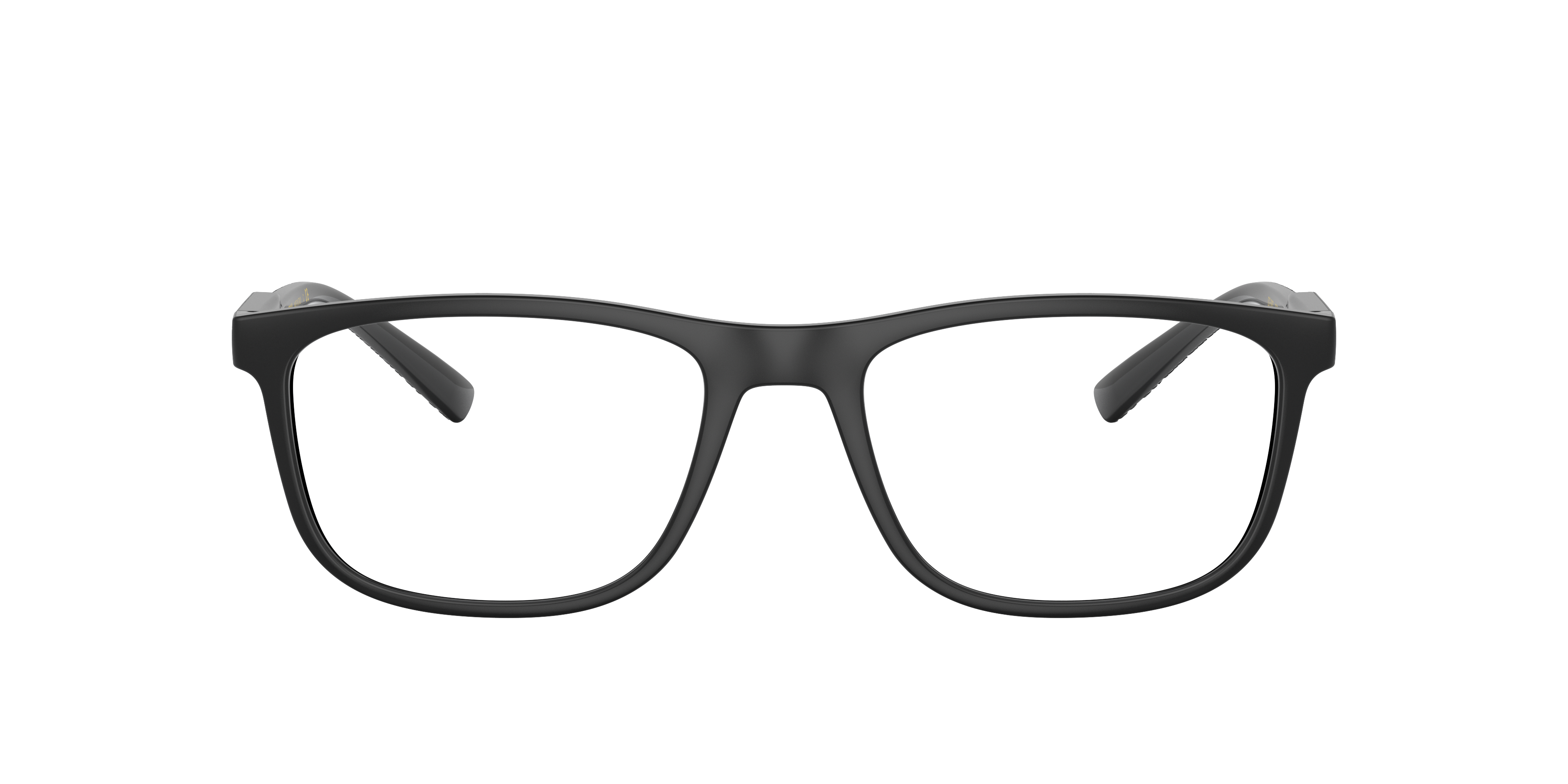 Glasses Direct ™ -DG5062 - Rectangle Matte Black Frame Glasses For Men