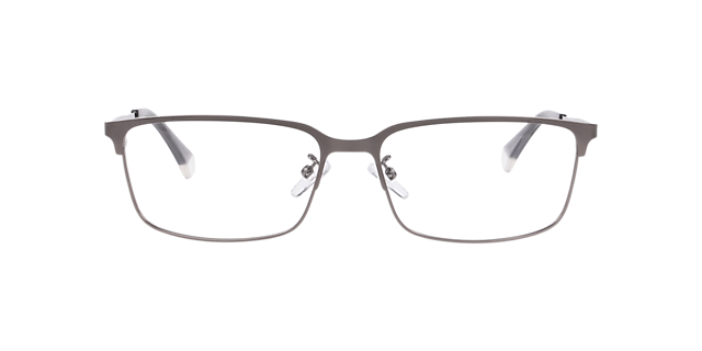 Glasses Direct ™ -PLD D583 & G Rectangle Silver Black Glasses for Men