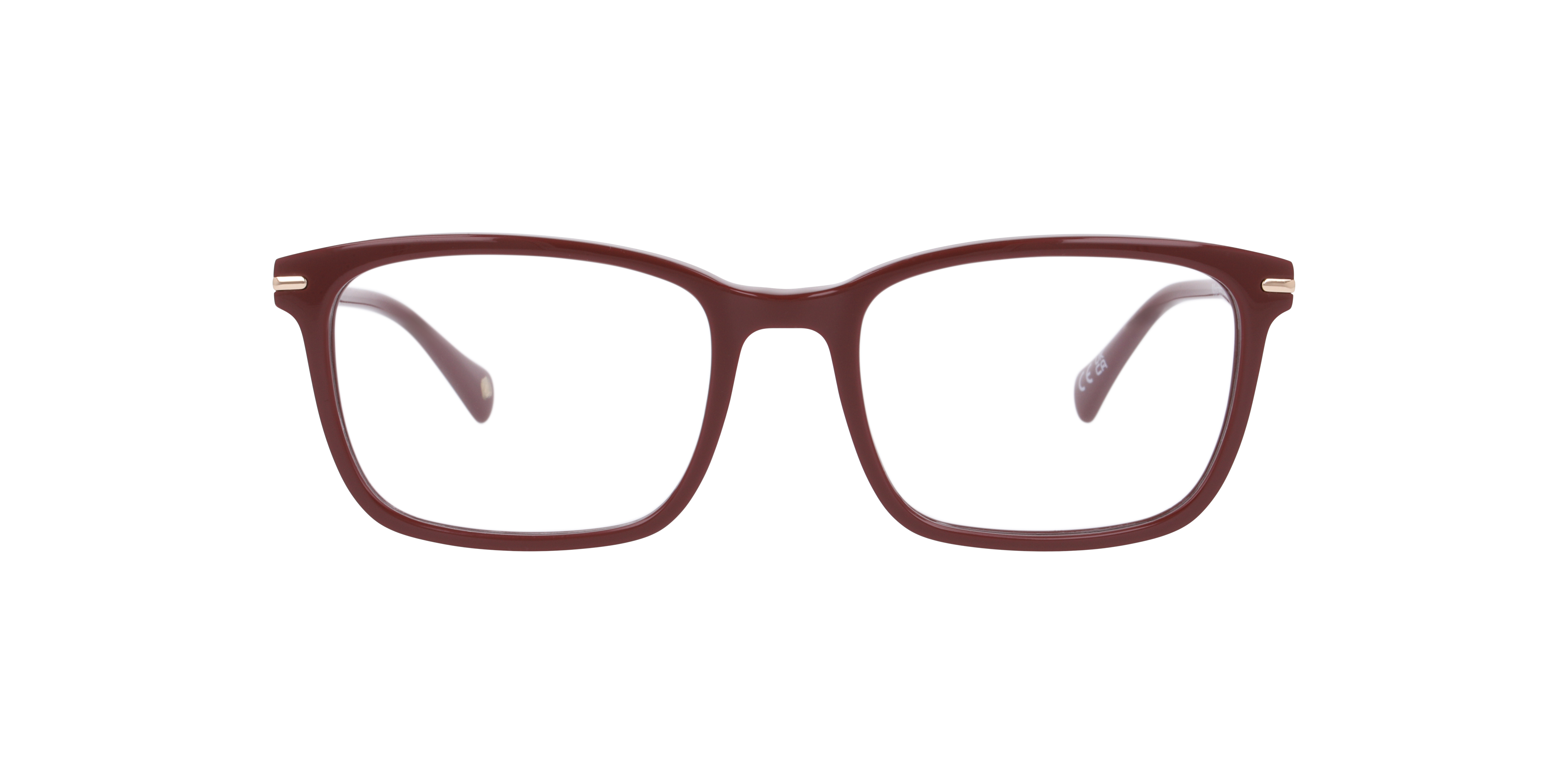 Glasses Direct ™ -Mayfair Rectangle Burgundy Glasses for Women