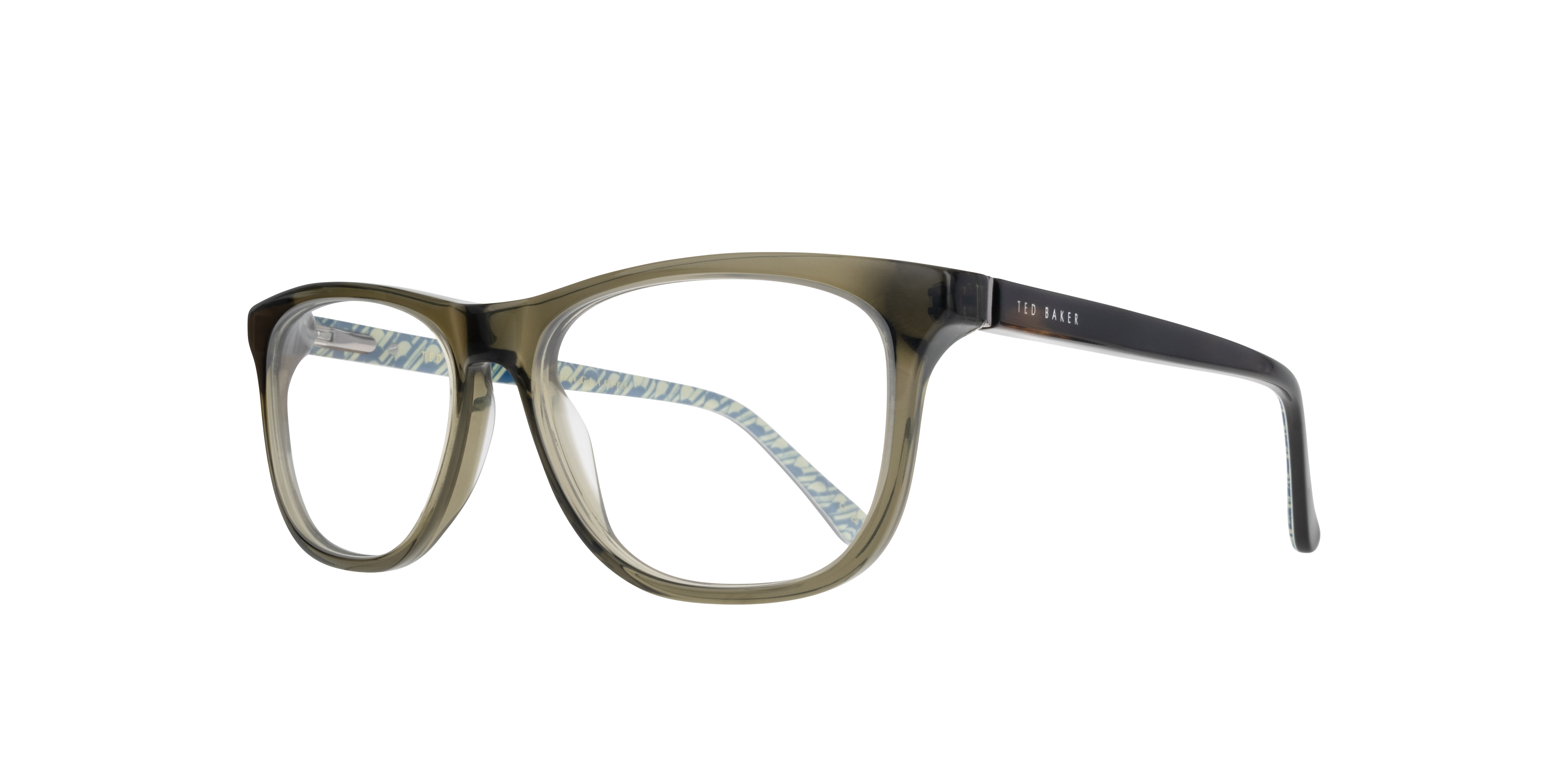 Glasses Direct ™ -TB8262 - Rectangle Green Frame Glasses For Men