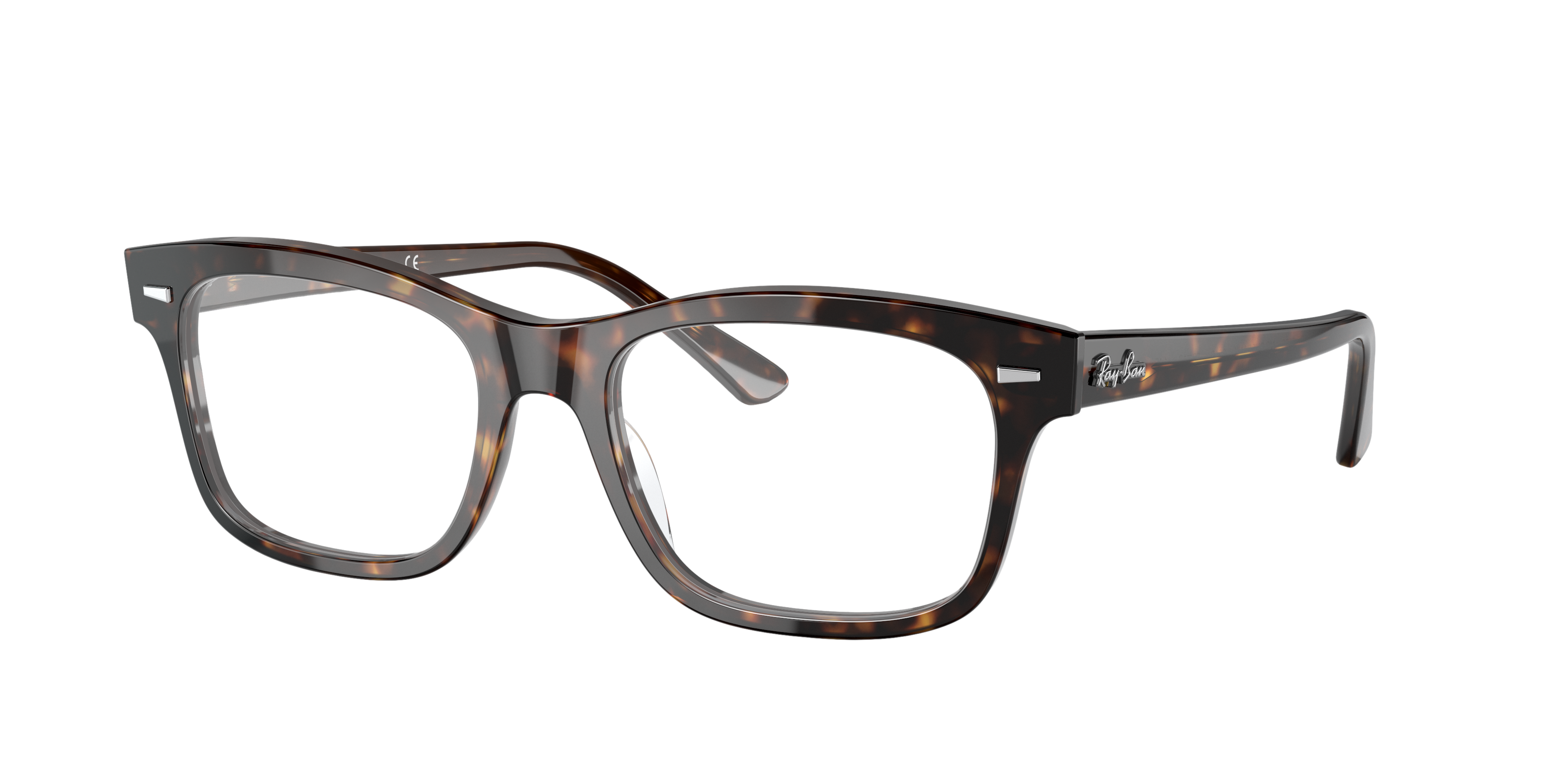 Glasses Direct ™ -RB5383 - Rectangle Havana Frame Eyeglasses