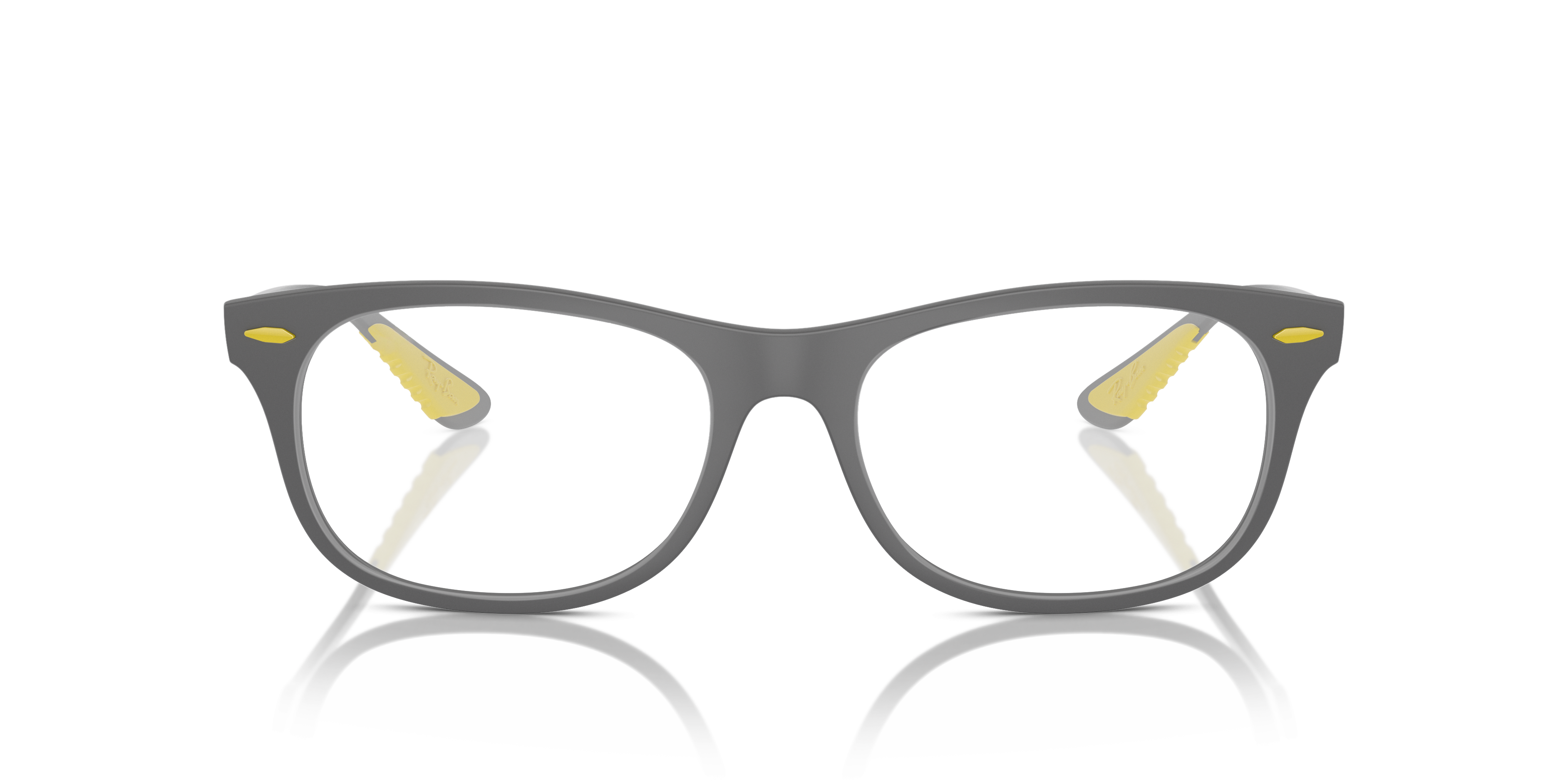 Glasses Direct ™ -RB7307M - Square Grey Frame Eyeglasses