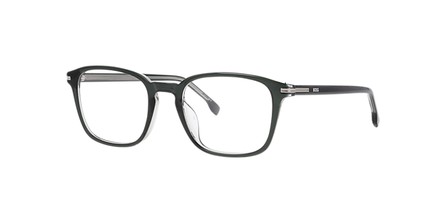 Glasses Direct ™ -BOSS 1848 & G - Round Green Frame Glasses For Men