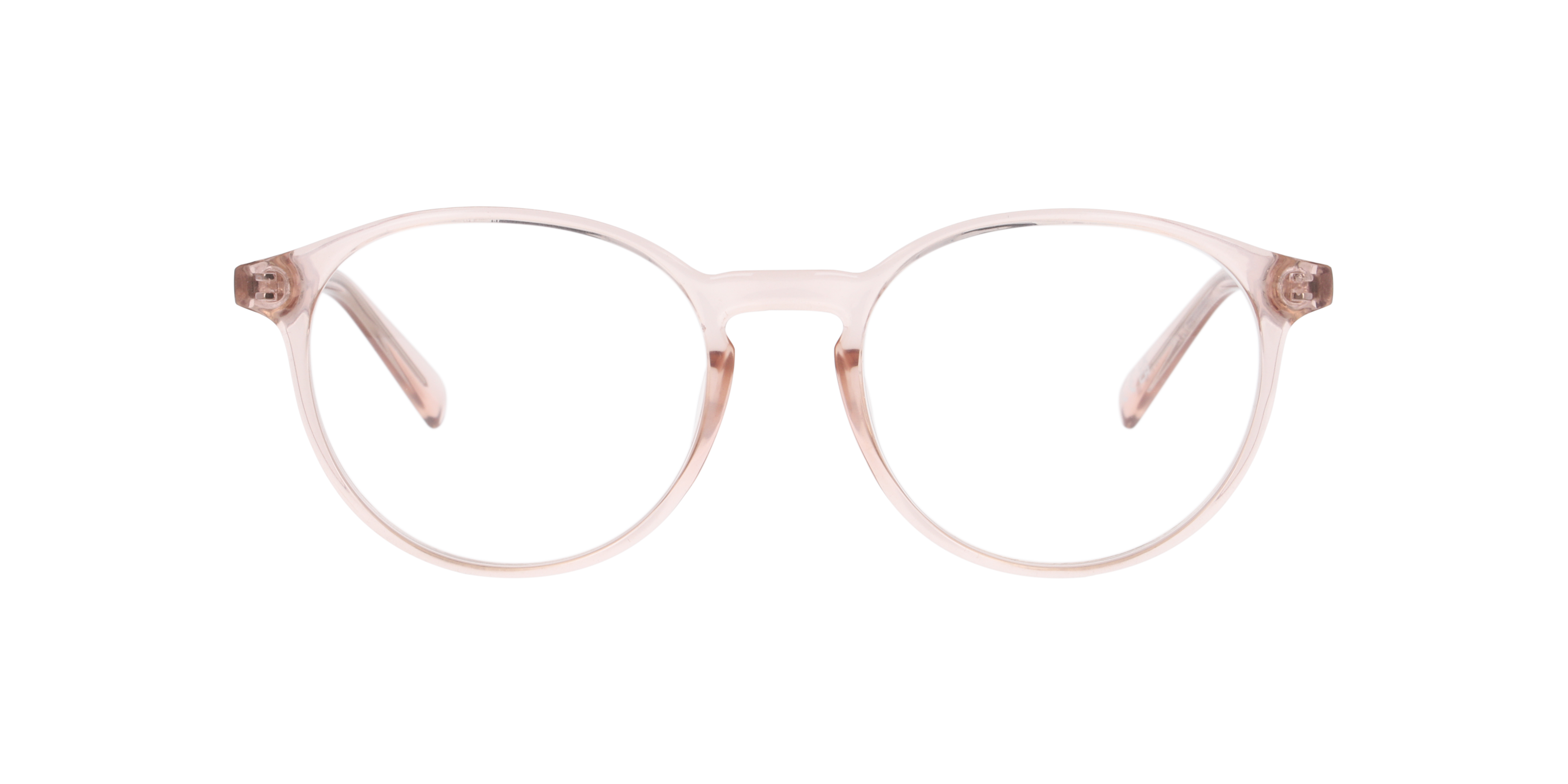 Glasses Direct ™ -Joe Phantos Transparent Nude Full Rim Eyeglasses