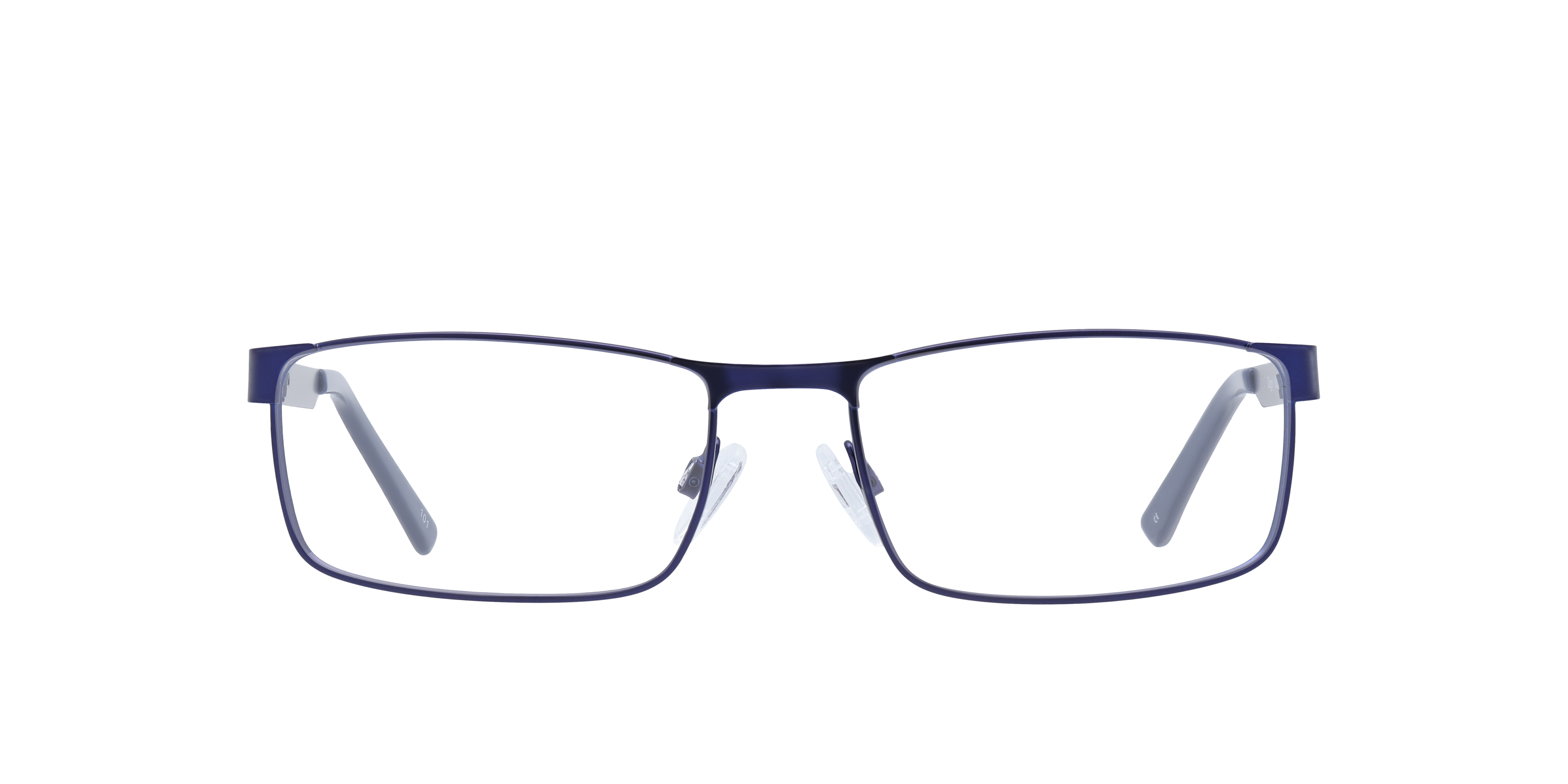 Glasses Direct ™ -Digby Rectangle Matte Blue Glasses for Men