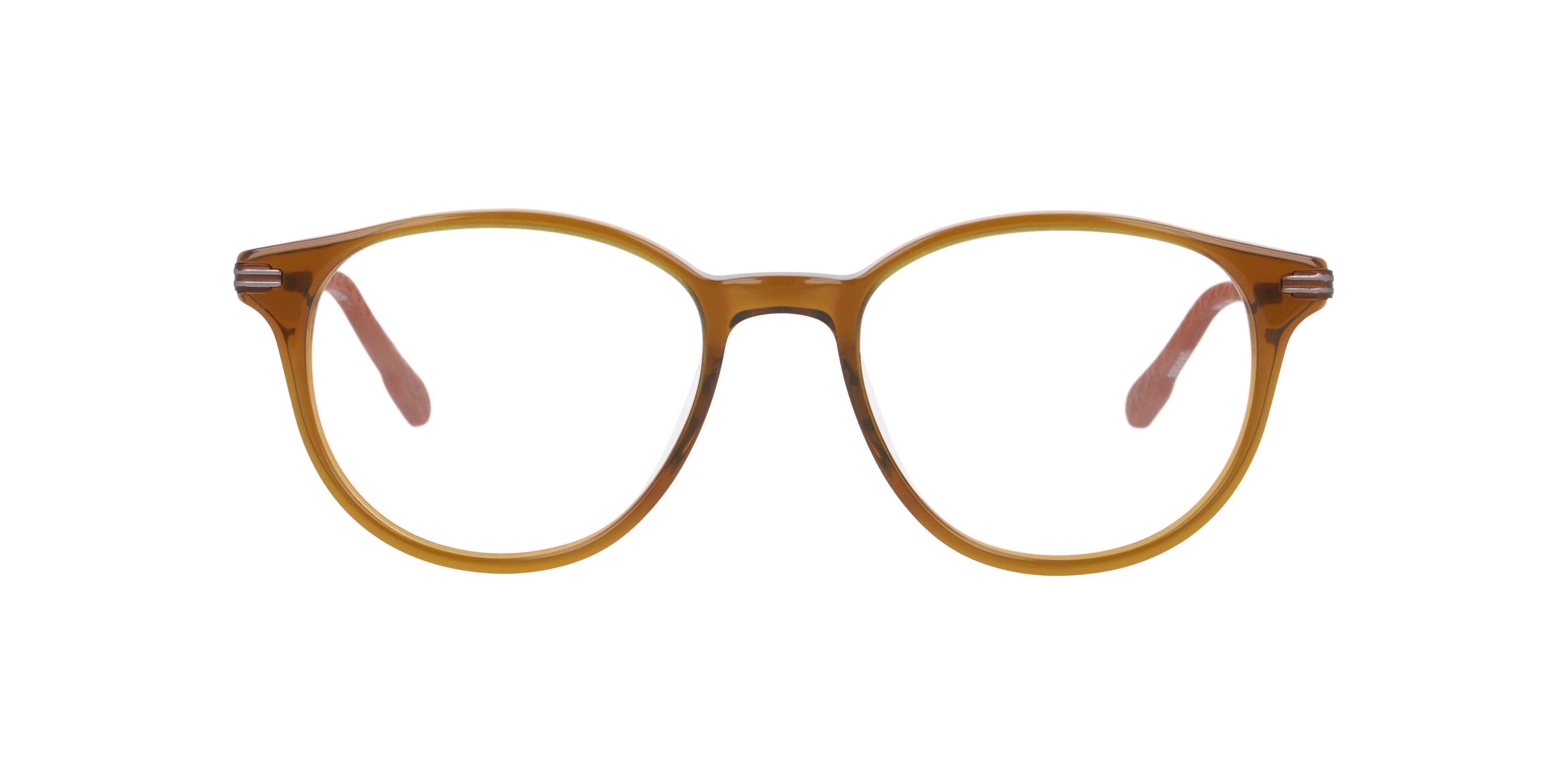 Glasses Direct ™ -Nb4199 Round Brown Glasses for Men