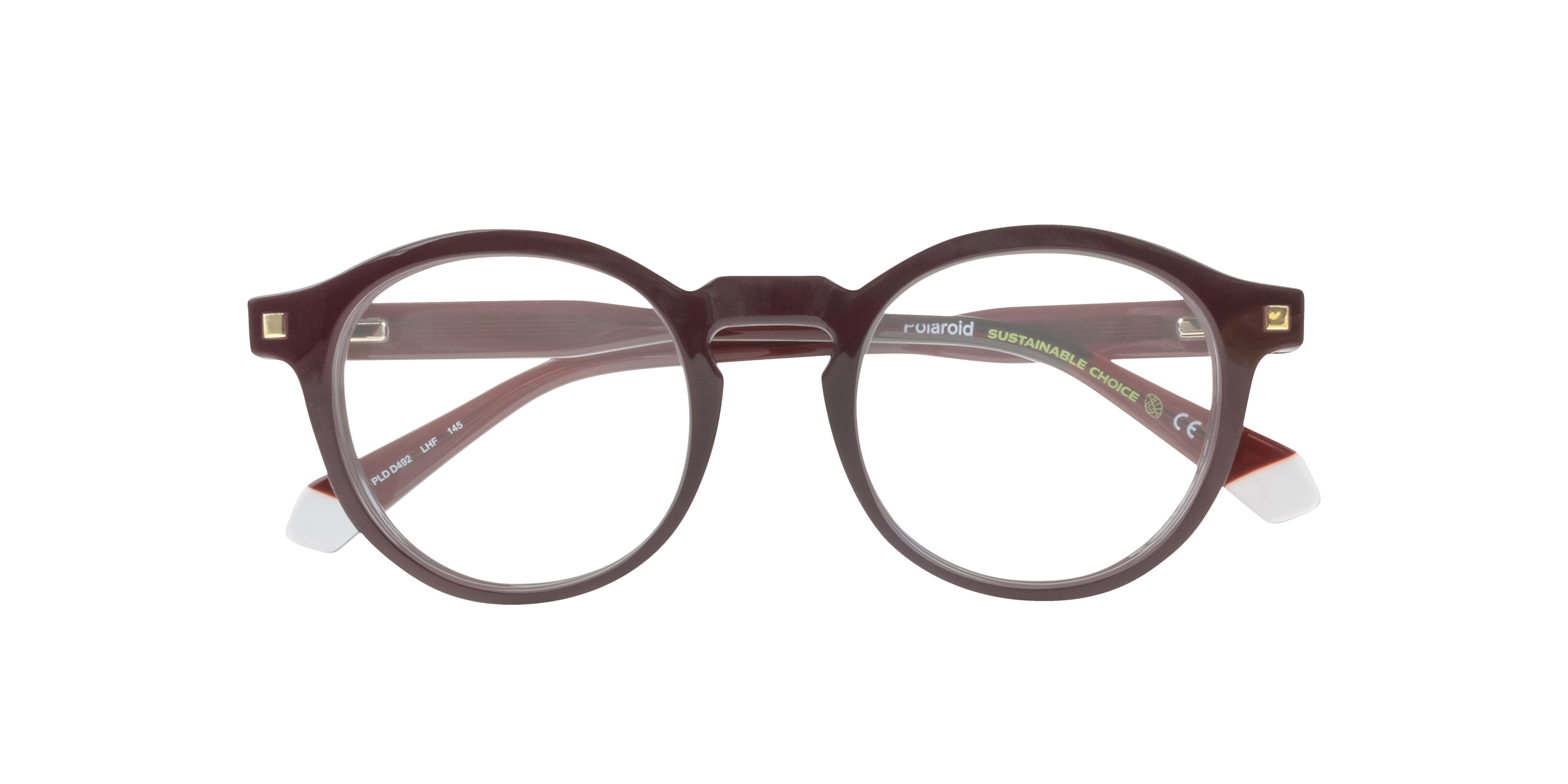 Glasses Direct ™ -PLD D492 Phantos Burgundy Glasses for Men