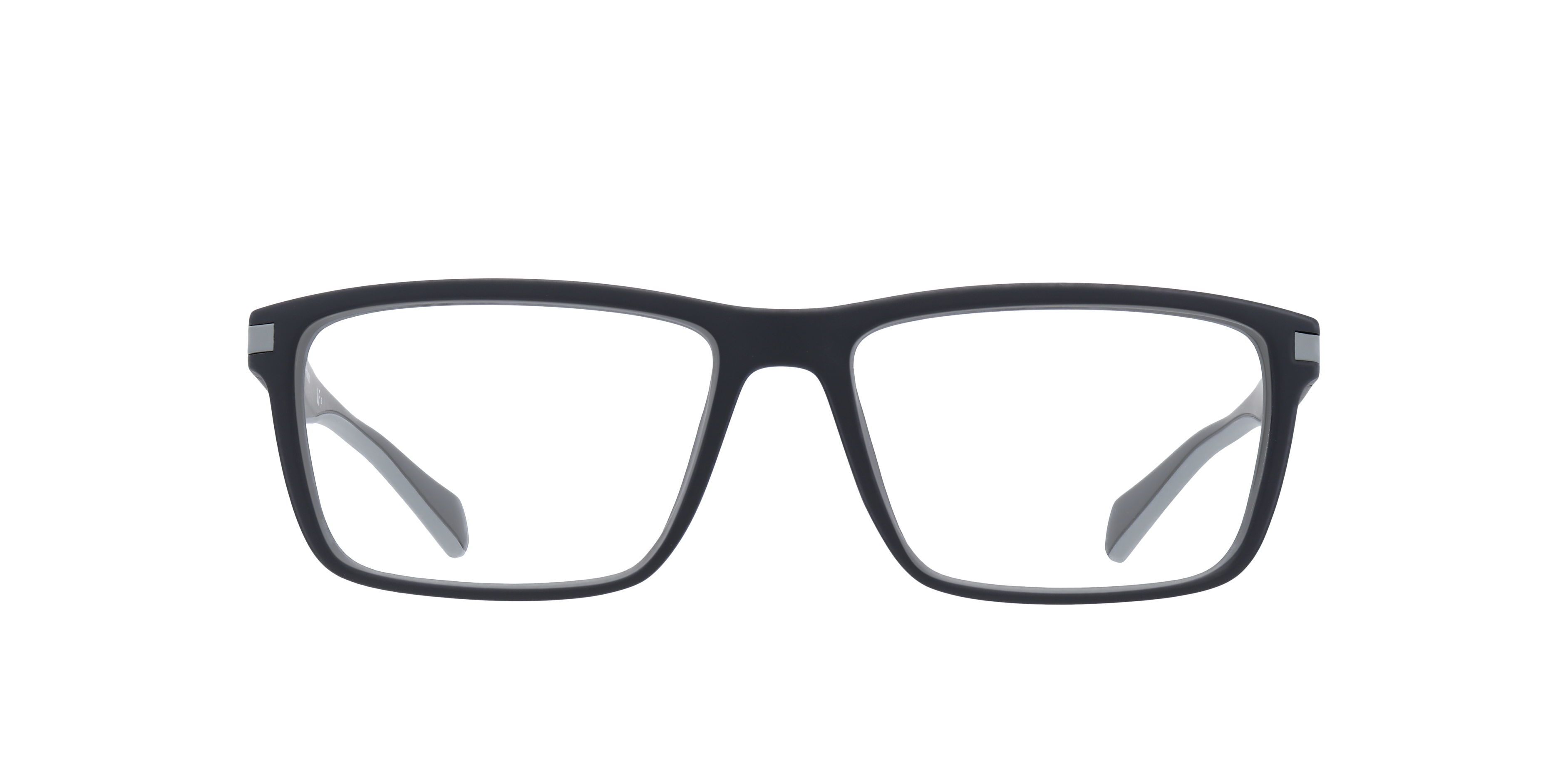 Glasses Direct ™ -PLD D354 Rectangle Black Glasses for Men