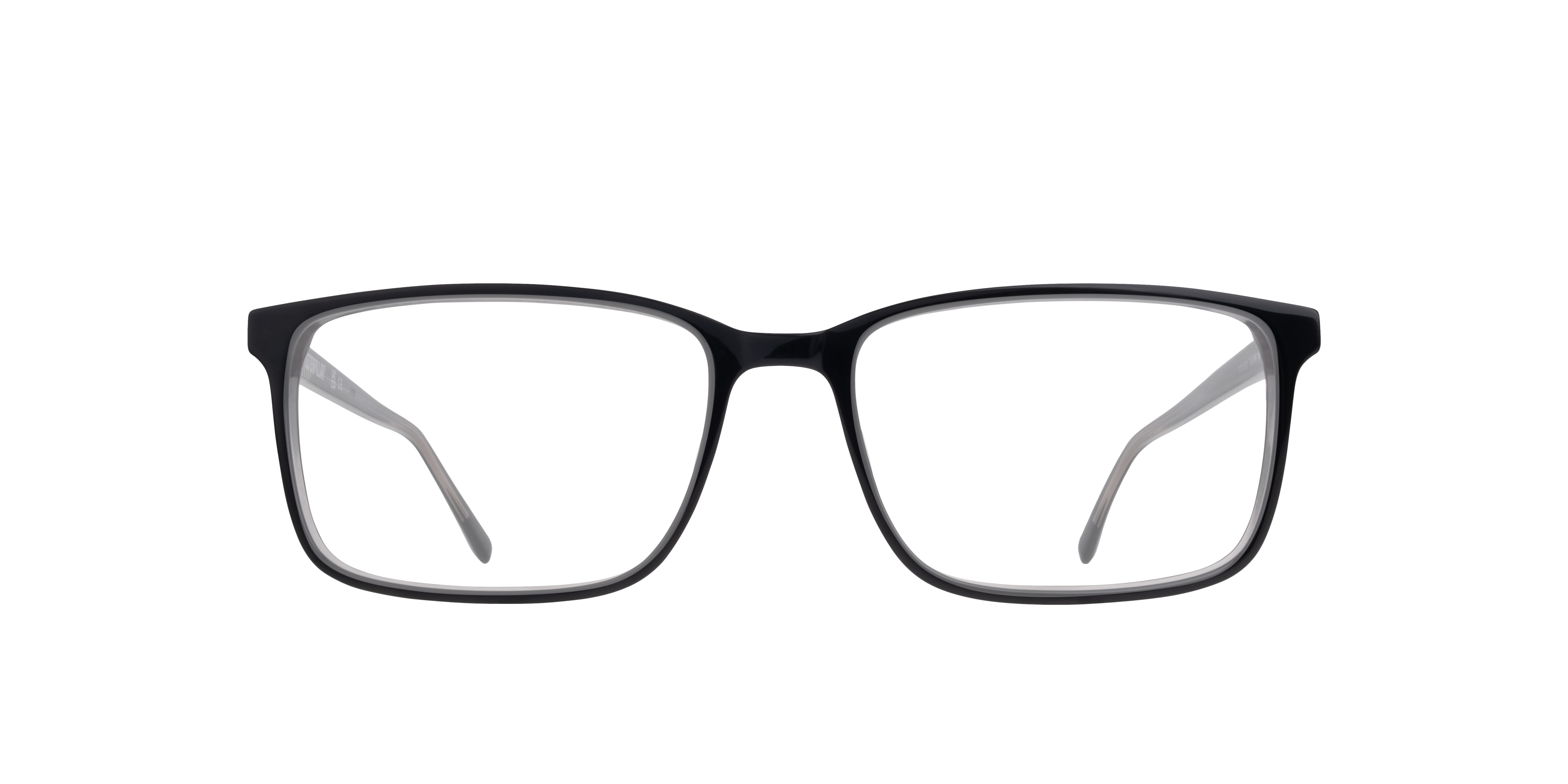 Glasses Direct ™ -CPO 3530 Rectangle Black Glasses for Men